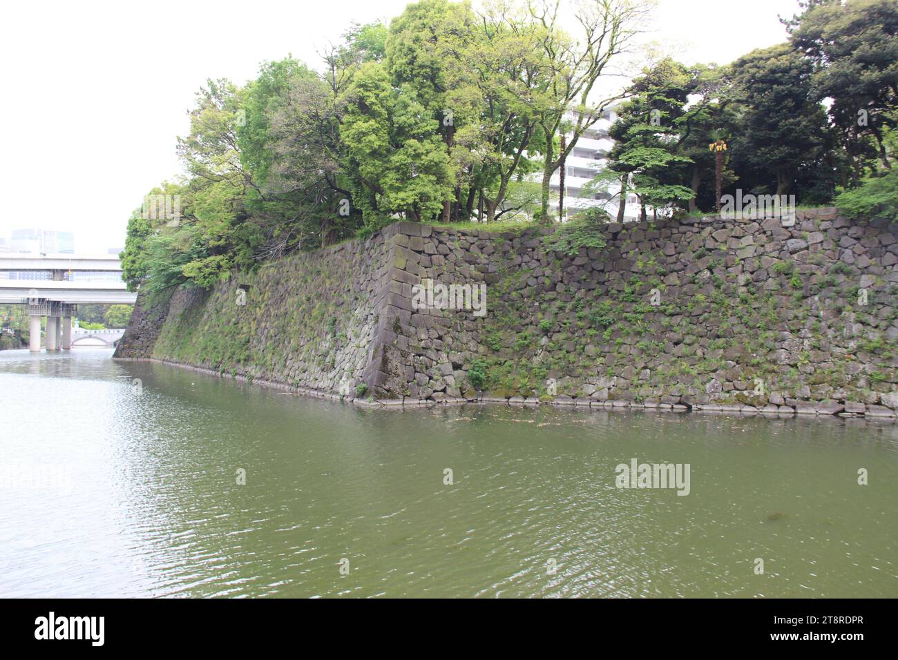 Edo Castle Remains/Imperial Palace Gardens, Tokyo, Japan Stock Photo ...