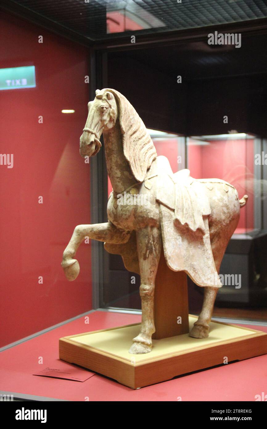 Tang Pottery Dancing Horse, Pottery and Porcelain Gallery, Palace ...