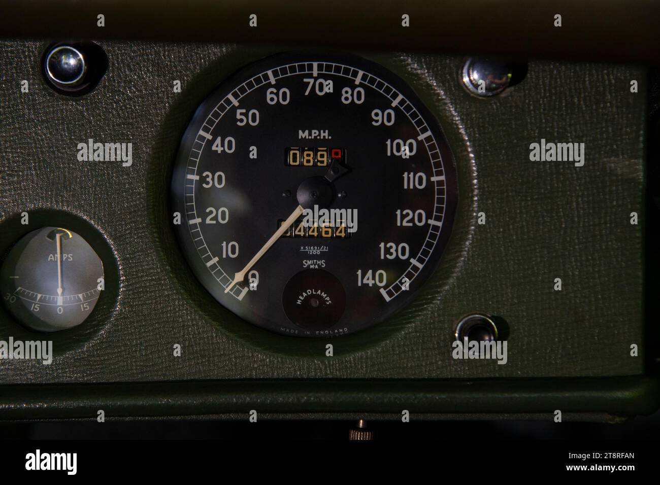 1950s car speedometer hi-res stock photography and images - Alamy