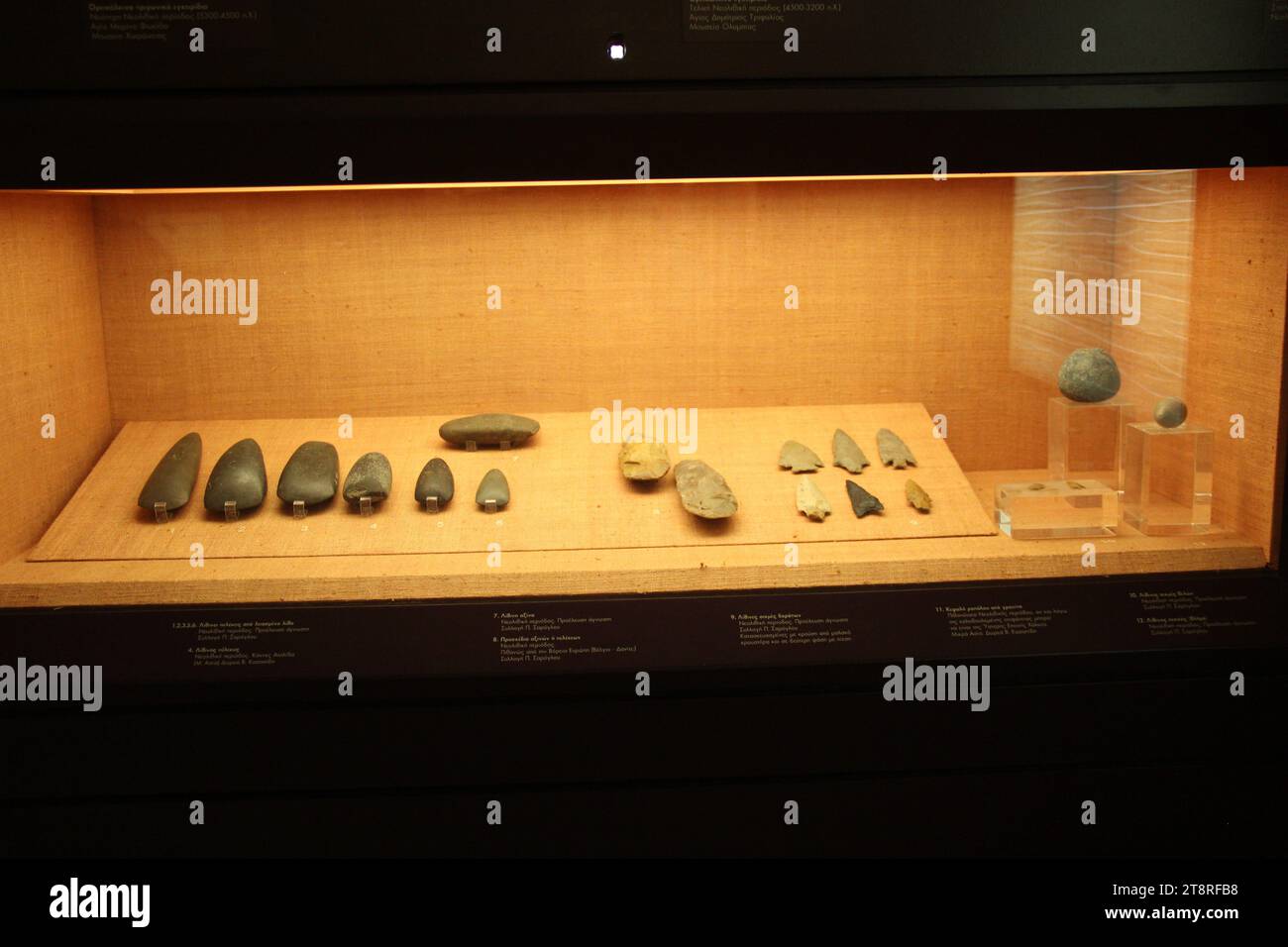 Hellenic War Museum Neolithic Celts & Points, Athens War Museum, Athens ...
