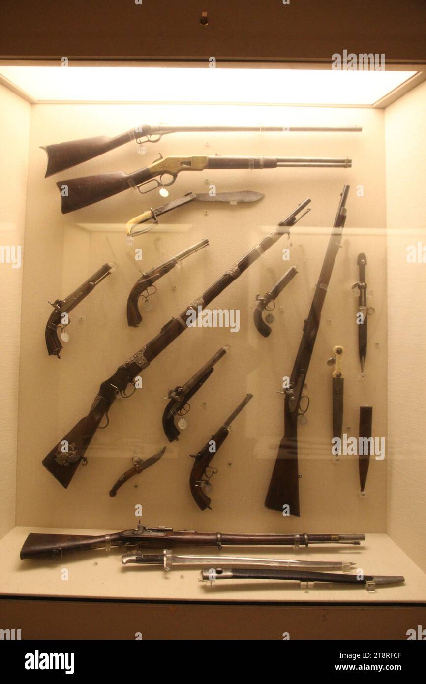 Hellenic War Museum American, Russian, English, Cossack Weapons, Athens ...