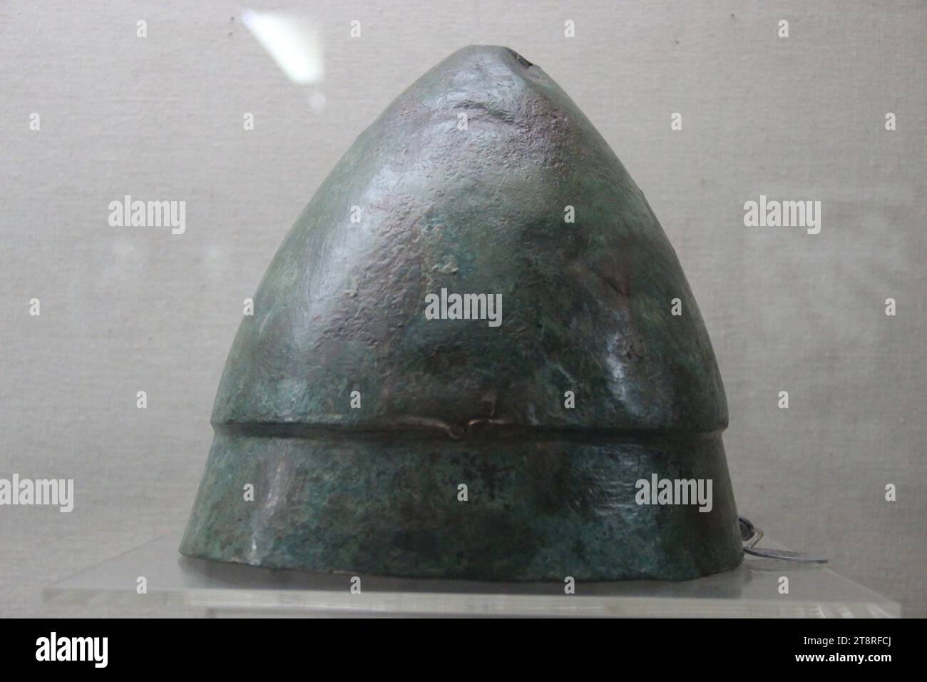 Hellenic War Museum Greek Pilos Bronze Helmet, Athens War Museum ...