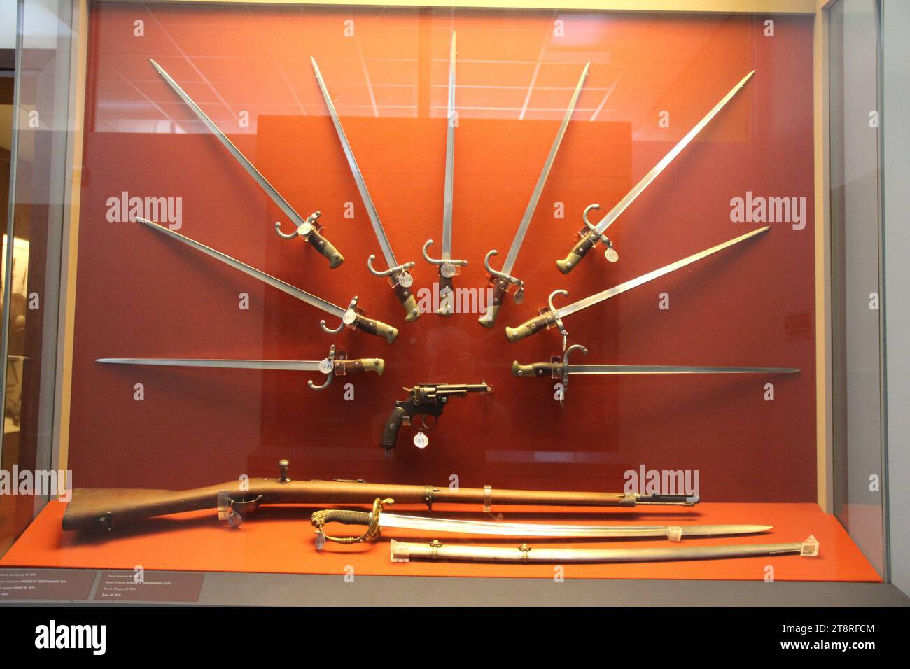 Hellenic war museum french weapons hi-res stock photography and images ...