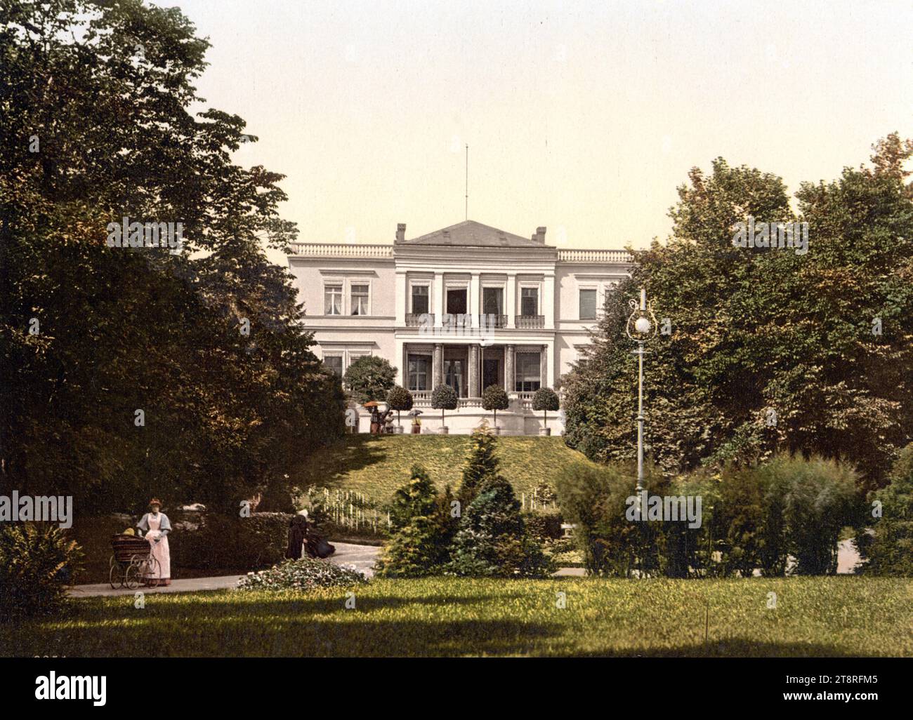 Das Kurhaus in Misdroy, Pommern, früher Deutschland, heute Miedzyzdroje ...