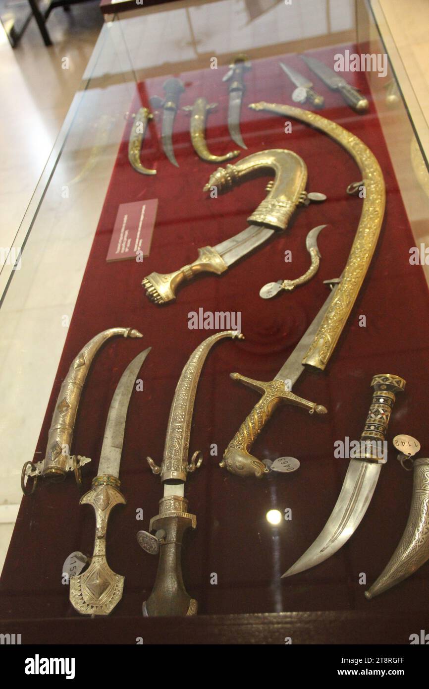 Hellenic war museum swords hi-res stock photography and images - Alamy