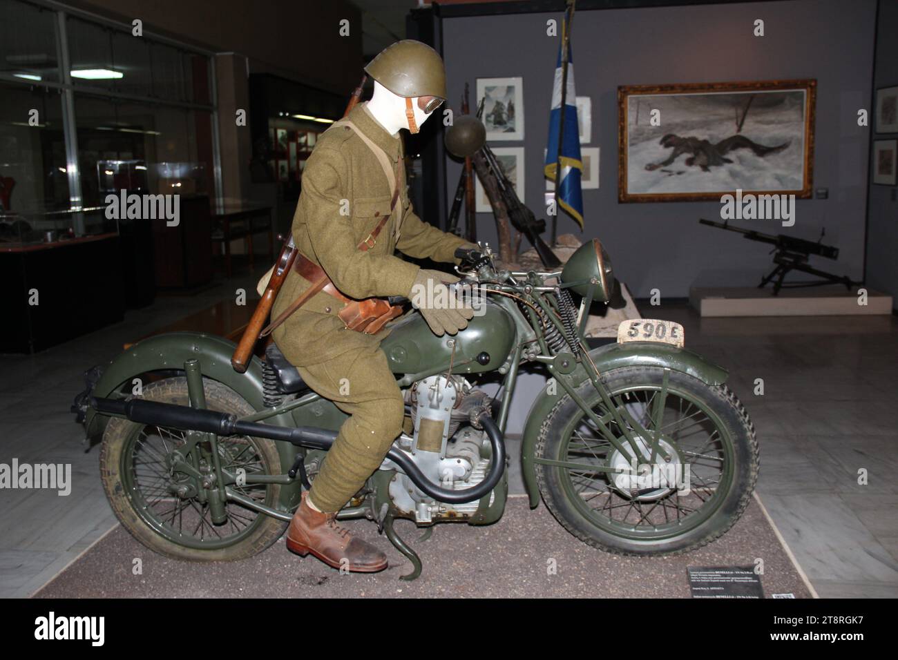 Soldier with motorcycle hi-res stock photography and images - Alamy