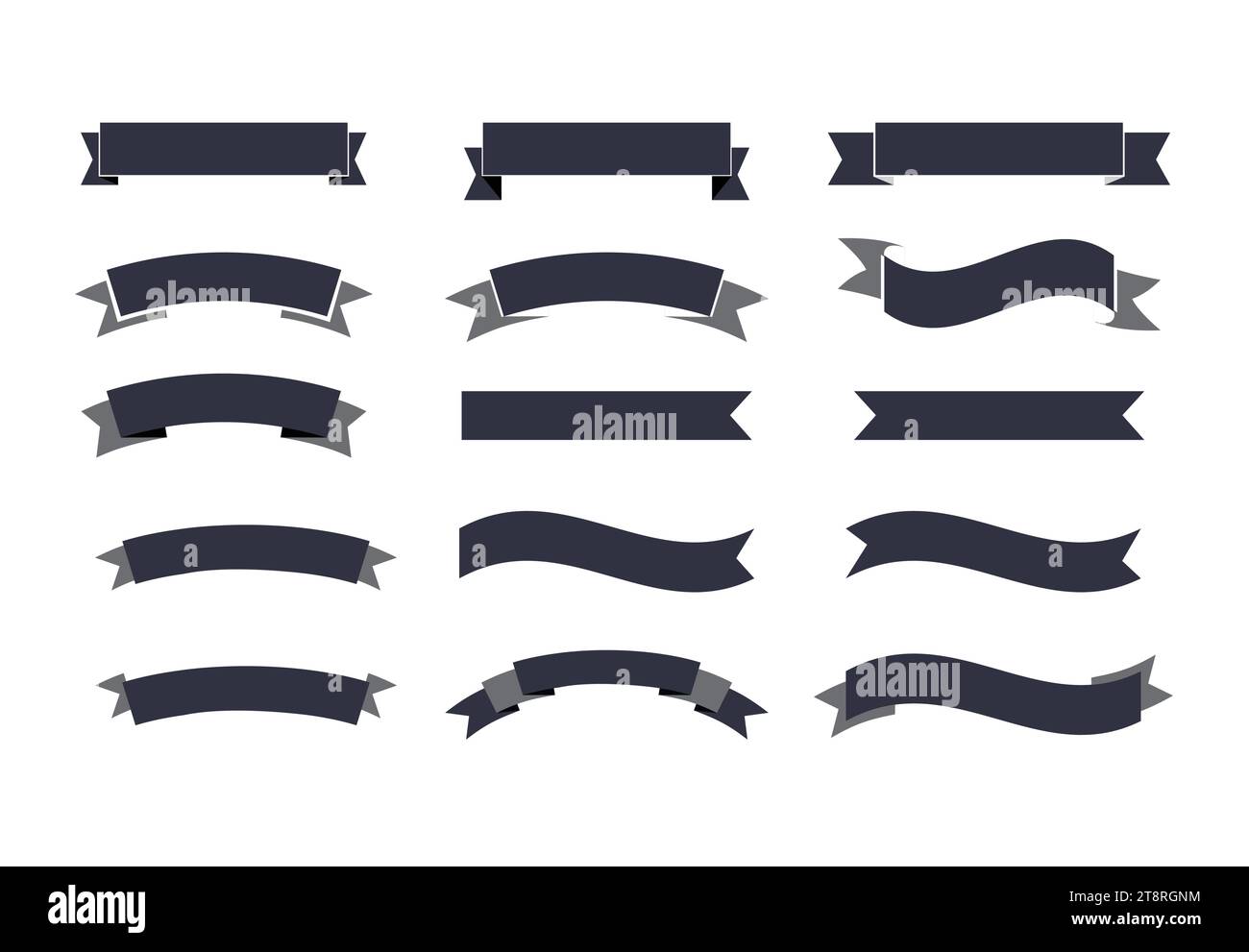 Ribbons banner Stock Vector Images - Alamy