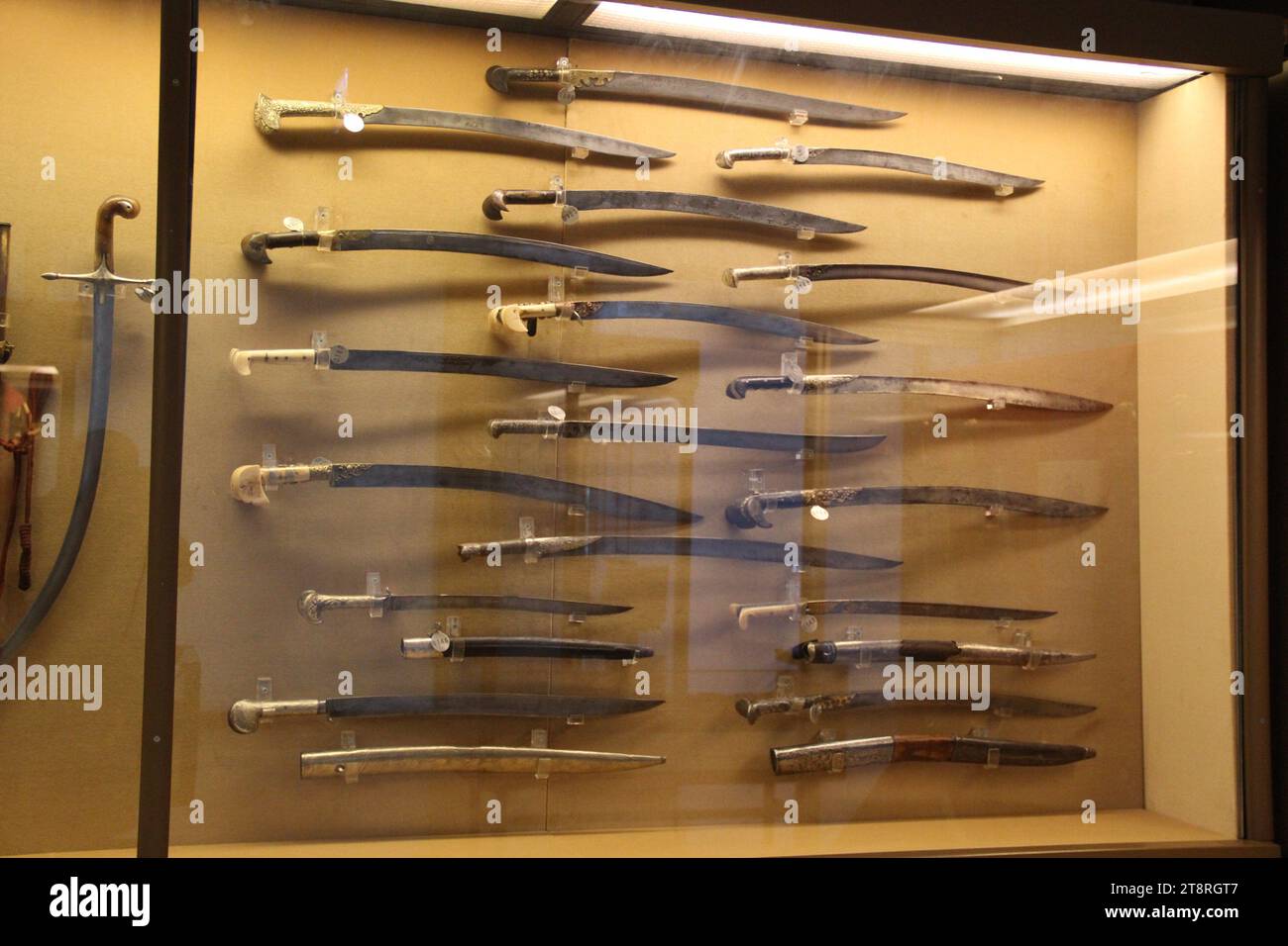 Hellenic war museum sword bayonets hi-res stock photography and images - Alamy