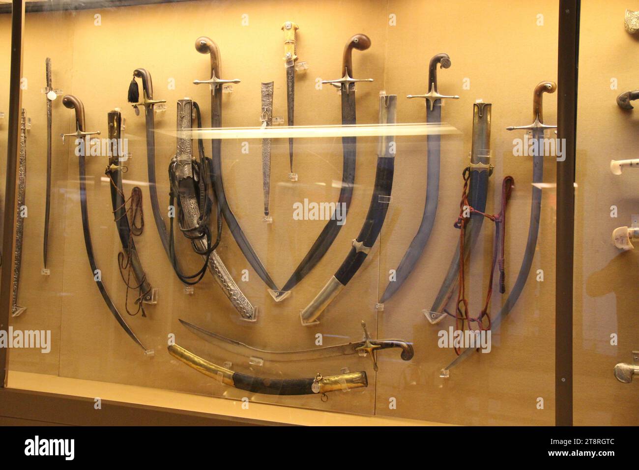 Hellenic War Museum Swords, Athens War Museum, Athens, Greece Stock ...