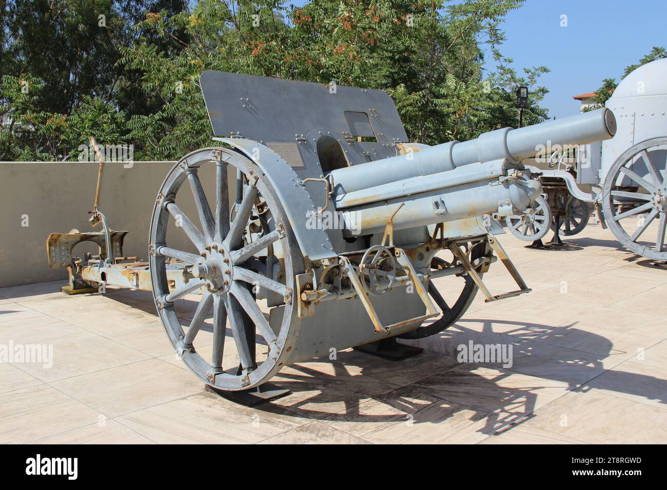 Hellenic War Museum Skoda 150mm Field Howitzer, Czechoslovakia, Athens ...