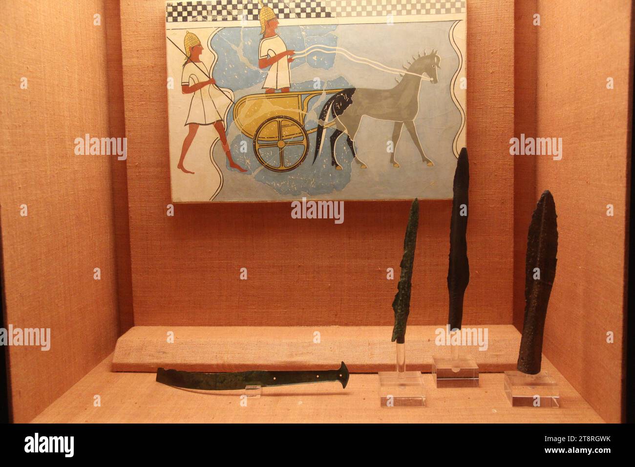 Hellenic War Museum Bronze Spears & Sword, Athens War Museum, Athens ...
