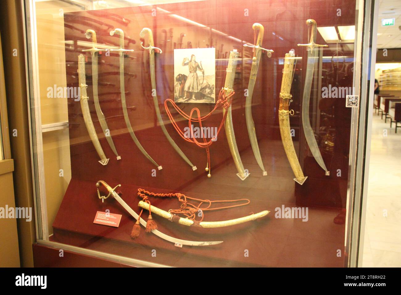 Hellenic war museum swords hi-res stock photography and images - Alamy