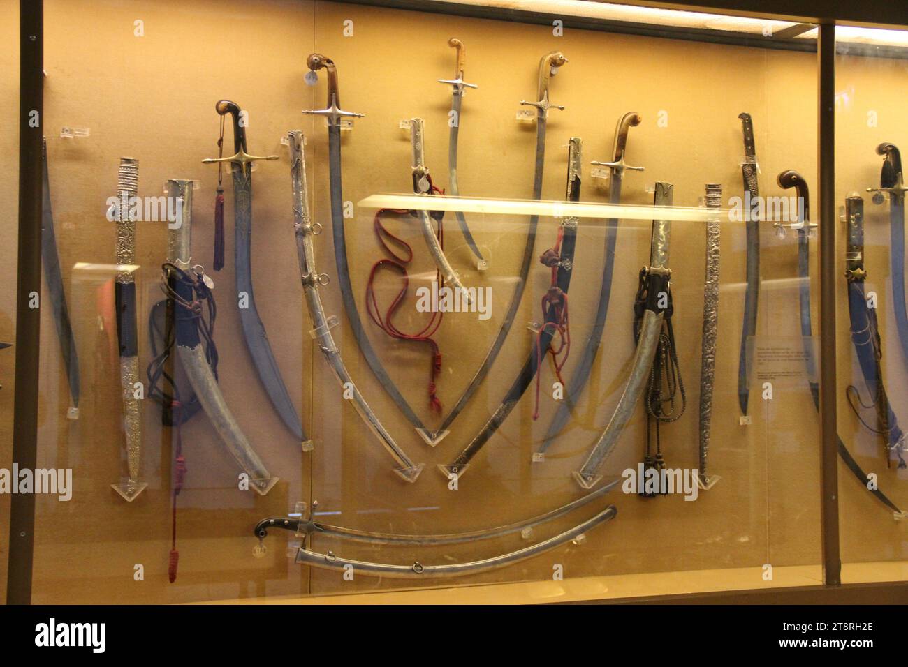 Hellenic War Museum Swords, Athens War Museum, Athens, Greece Stock ...