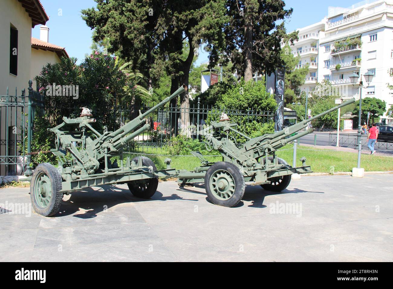Hellenic war museum aaa guns hi-res stock photography and images - Alamy
