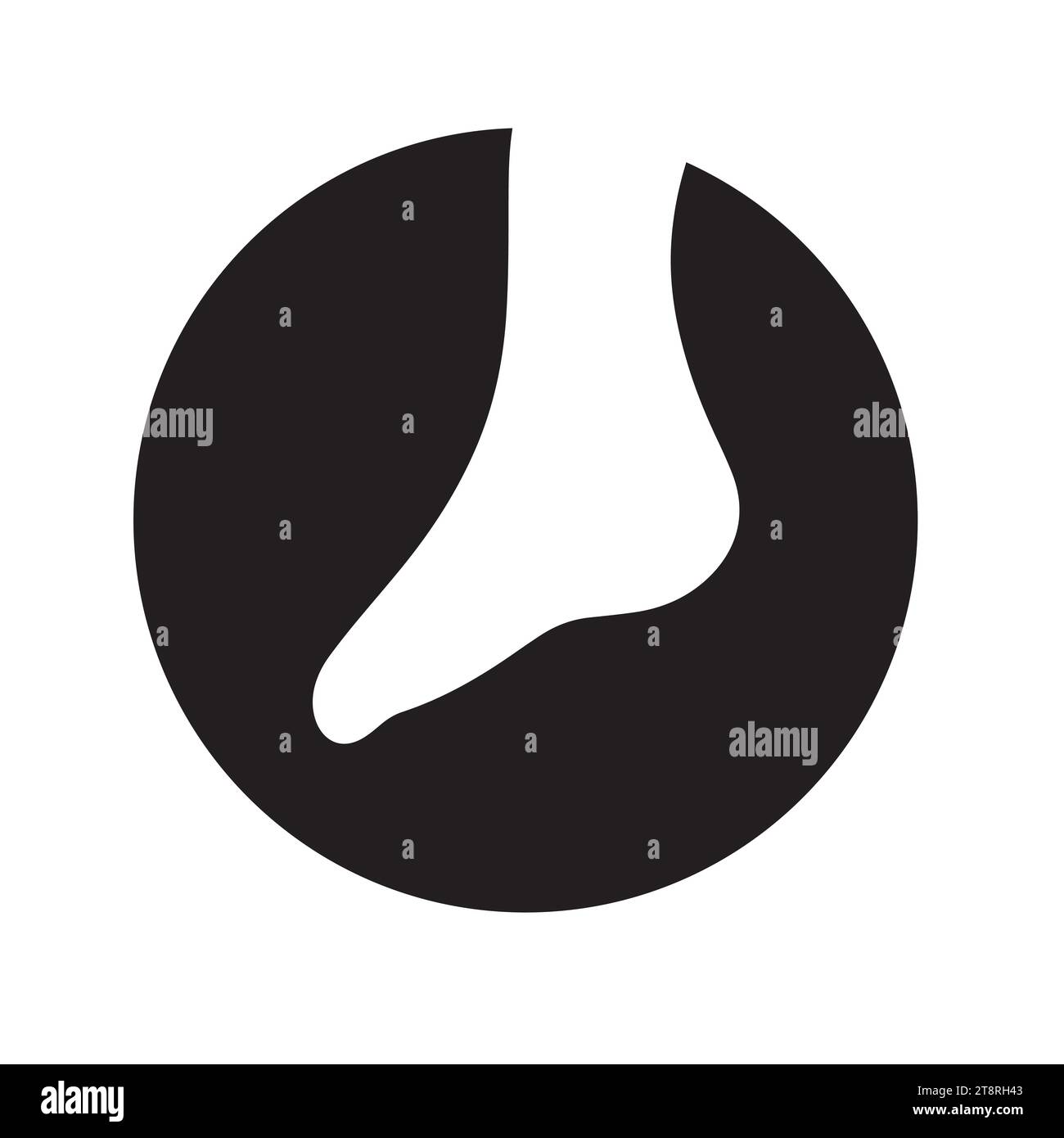 Foot and care icon logo template Foot and ankle healthcare Stock Vector ...