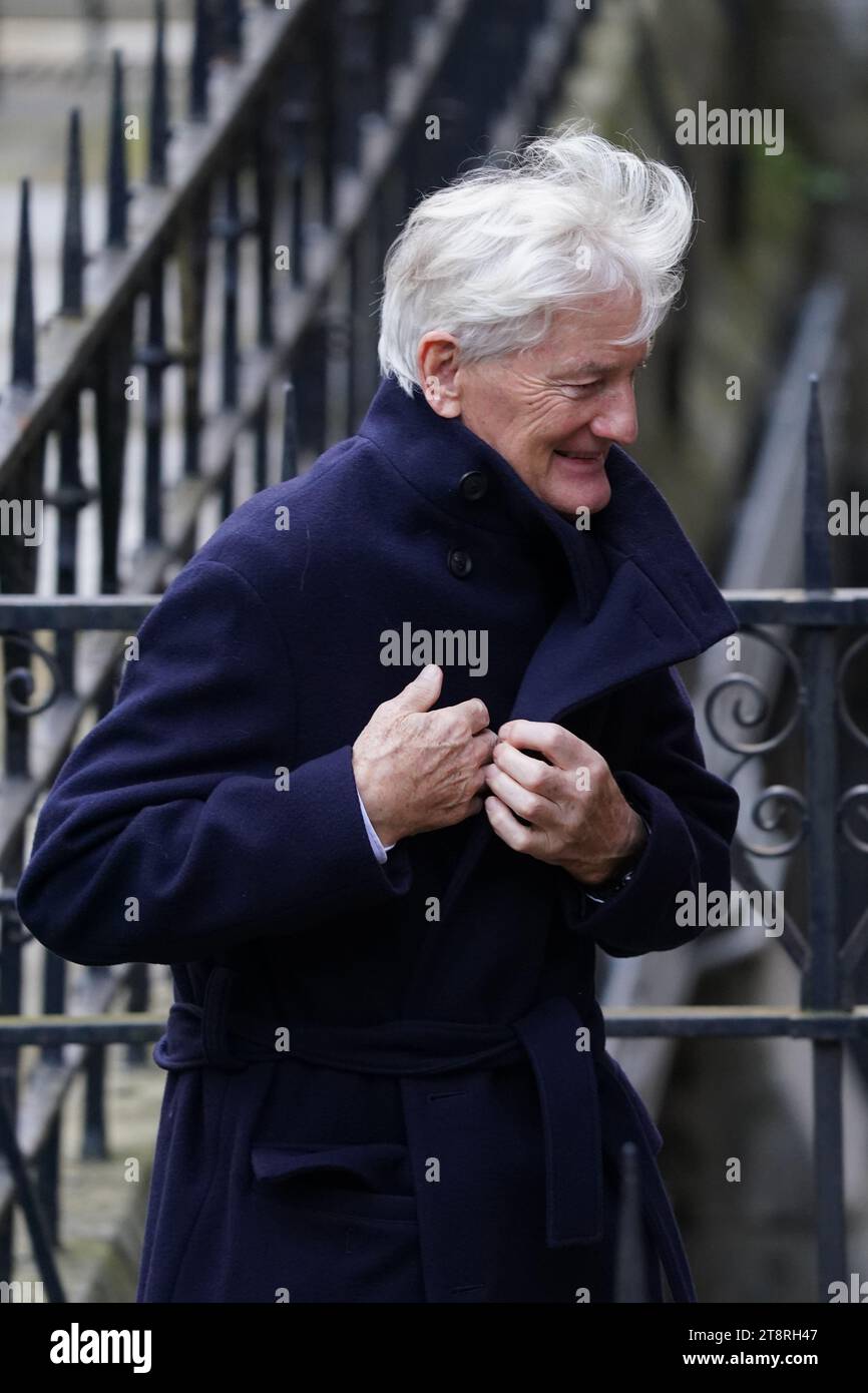 Sir James Dyson arriving at the Royal Courts Of Justice, central London ...