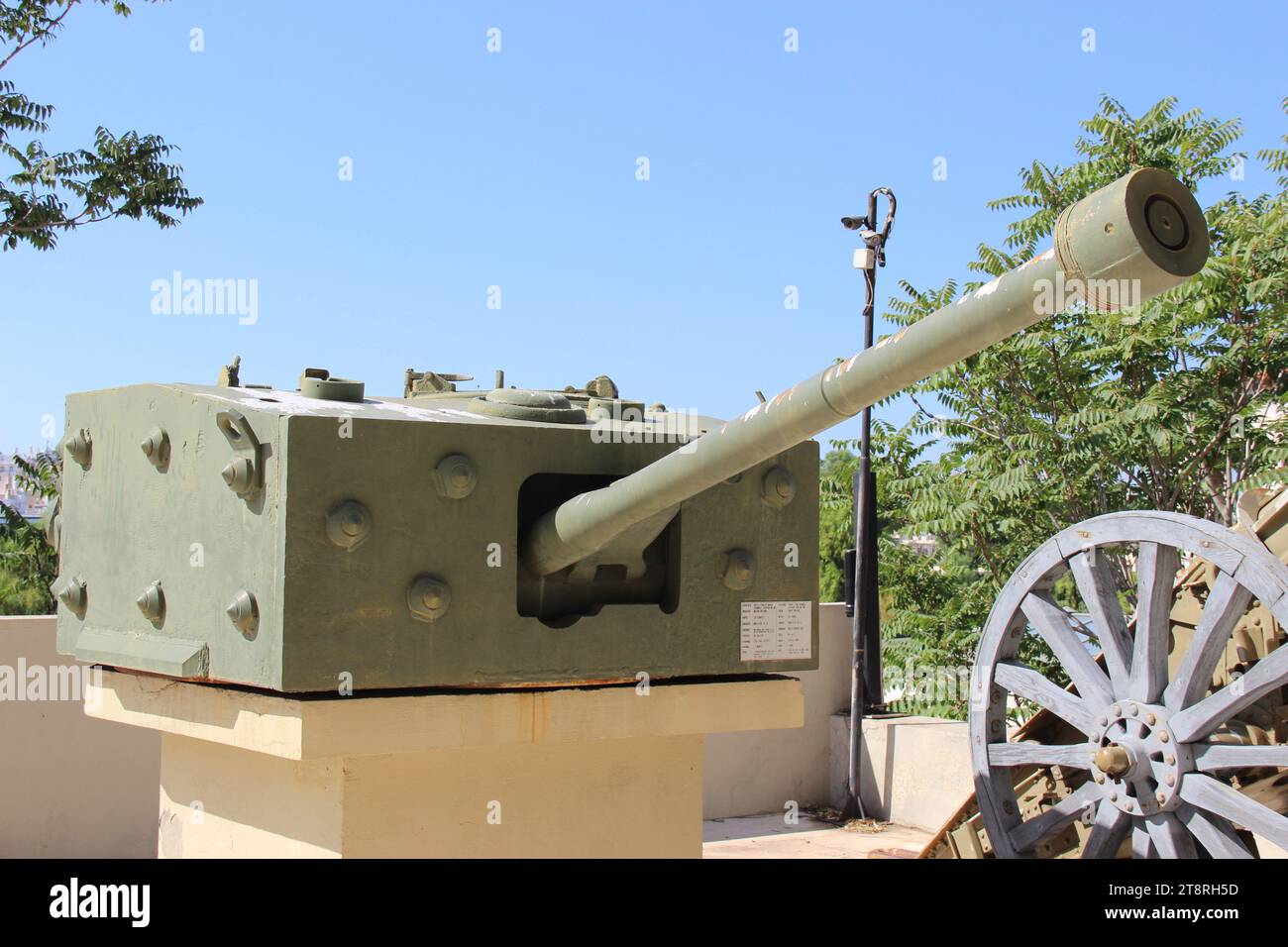 Hellenic War Museum Turret from Cromwell Centaur Mk VIII Tank, Britain ...