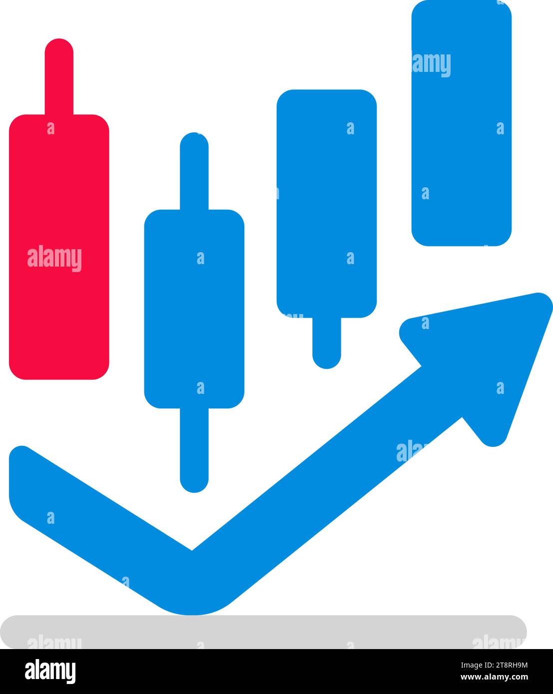 Investment analysis icon line Stock Vector Images - Alamy