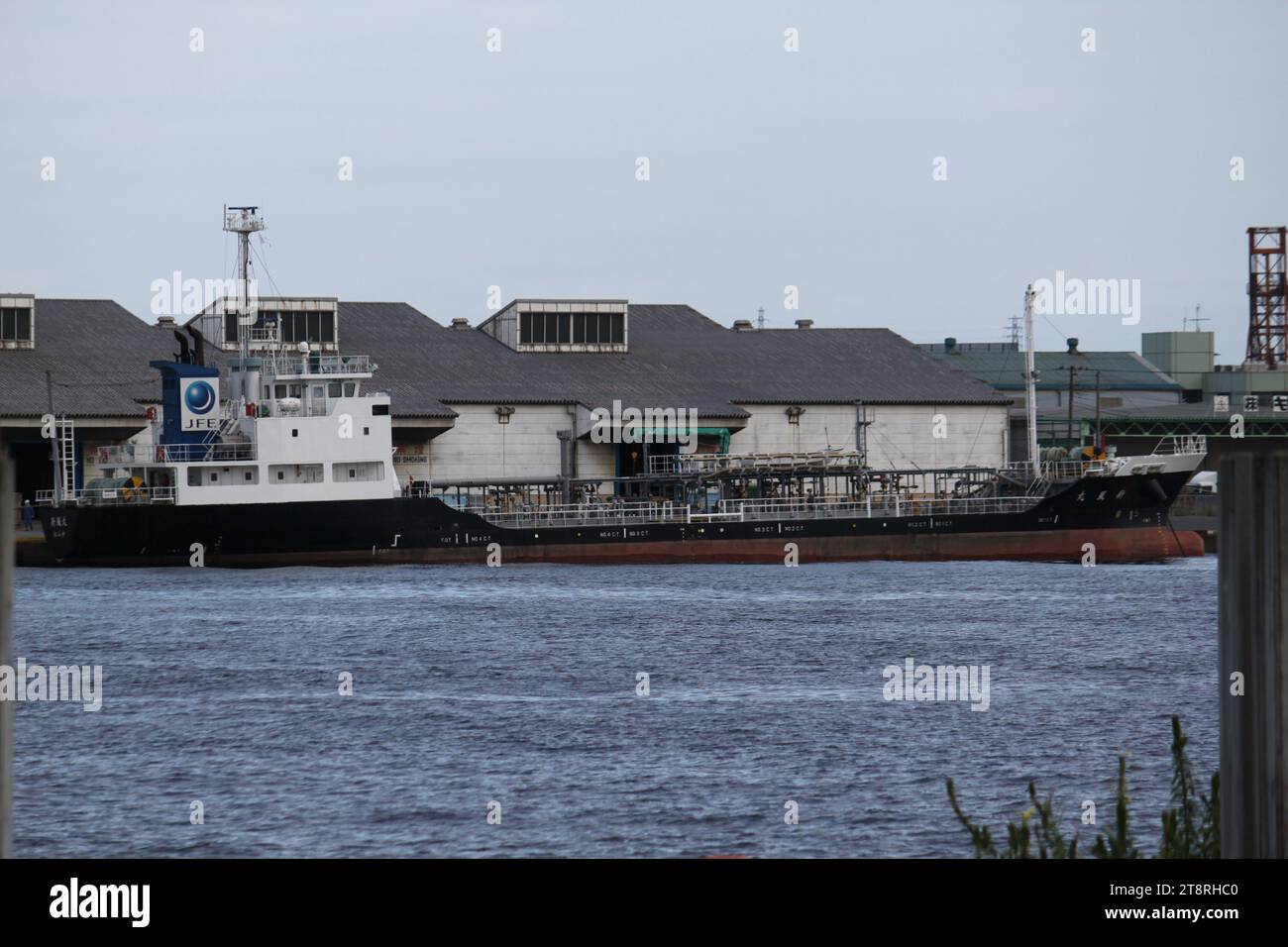 Japanese Tanker, Chiba Port, Tokyo Bay, Japan Stock Photo - Alamy