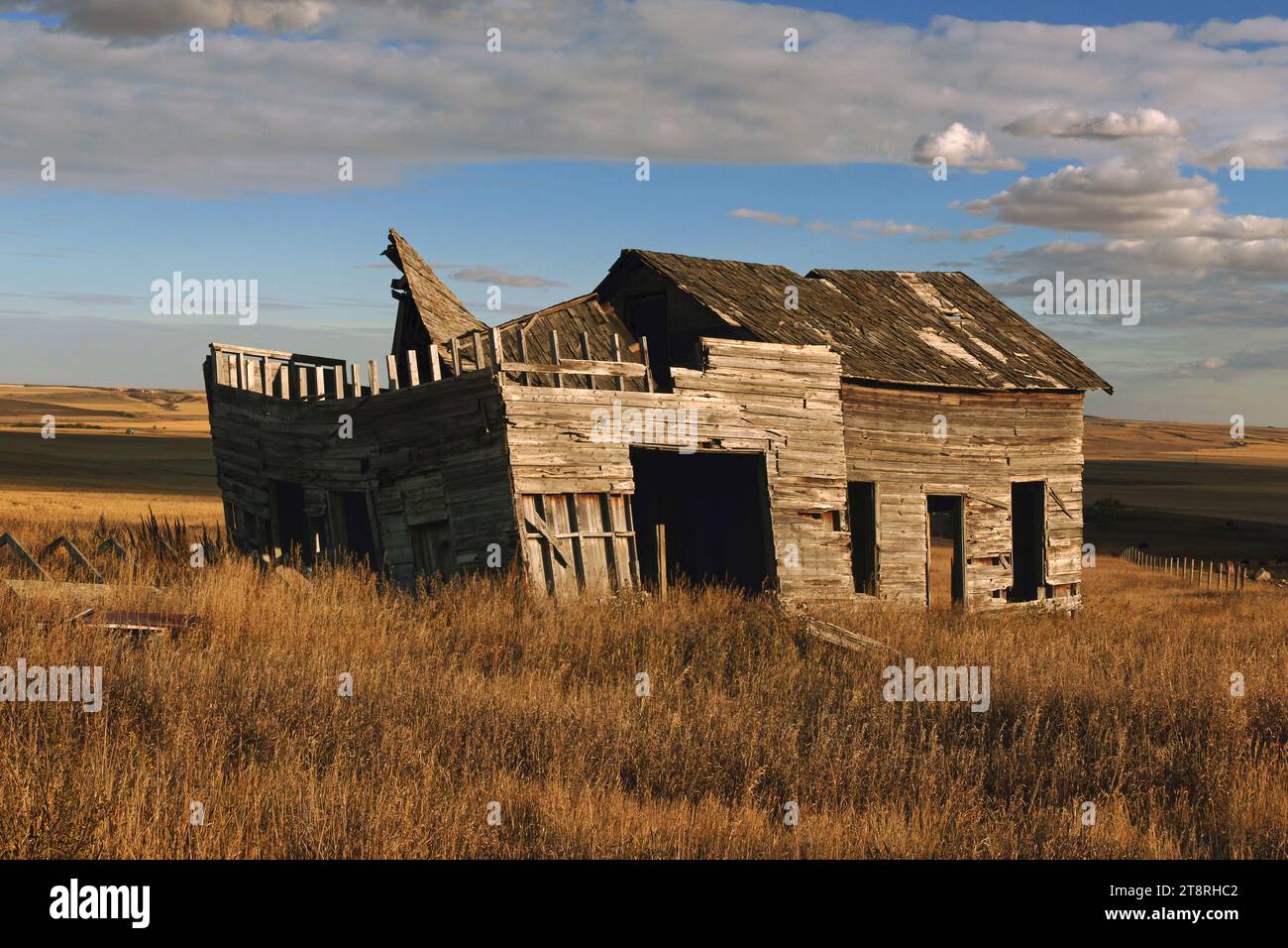 Old and forgotten in Alberta Stock Photo - Alamy