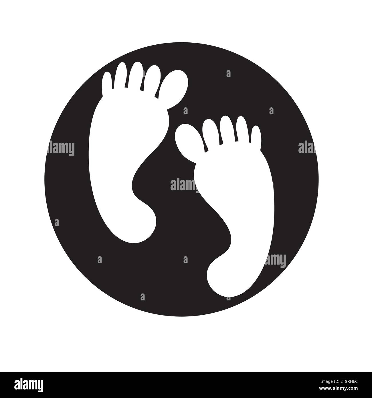 Foot and care icon logo template Foot and ankle healthcare Stock Vector ...