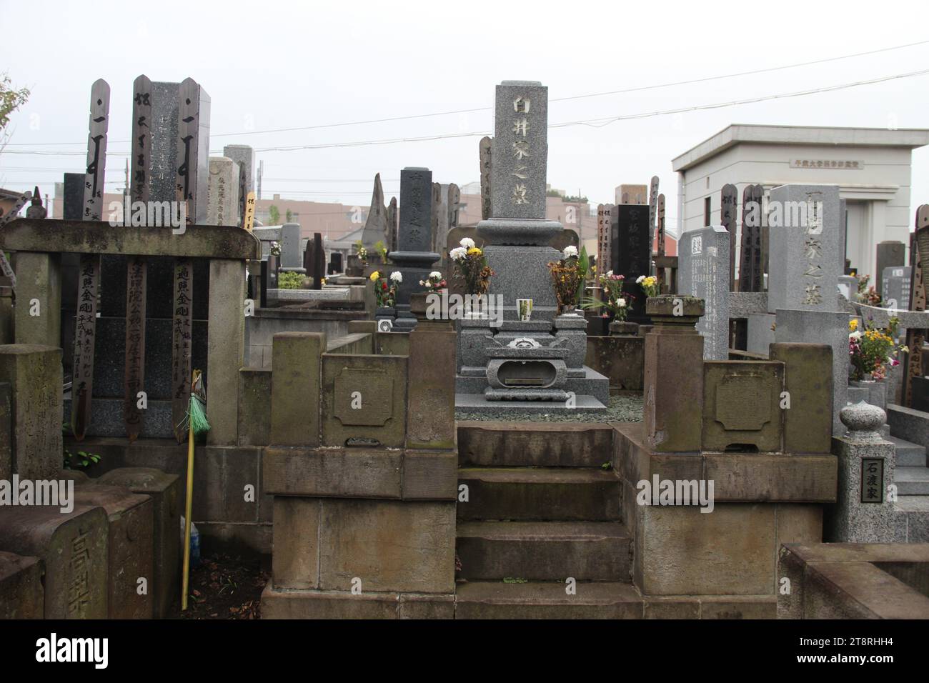 Chiba-dera Temple Cemetery, Shingon Buzan Sect of Buddhism, temple ...