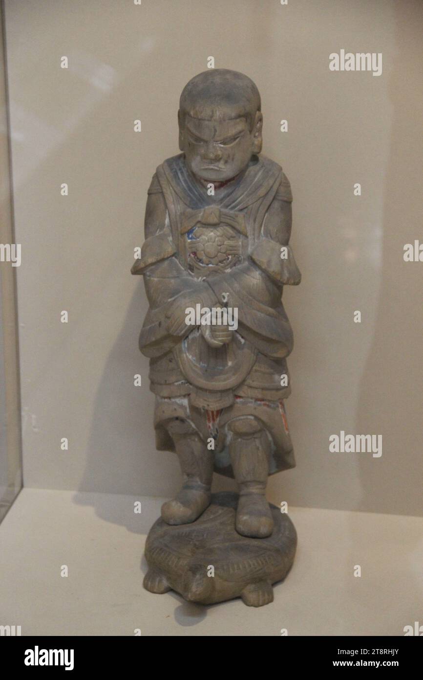 Buddhist Statue, Chiba City Folk Museum, built in ancient style of ...