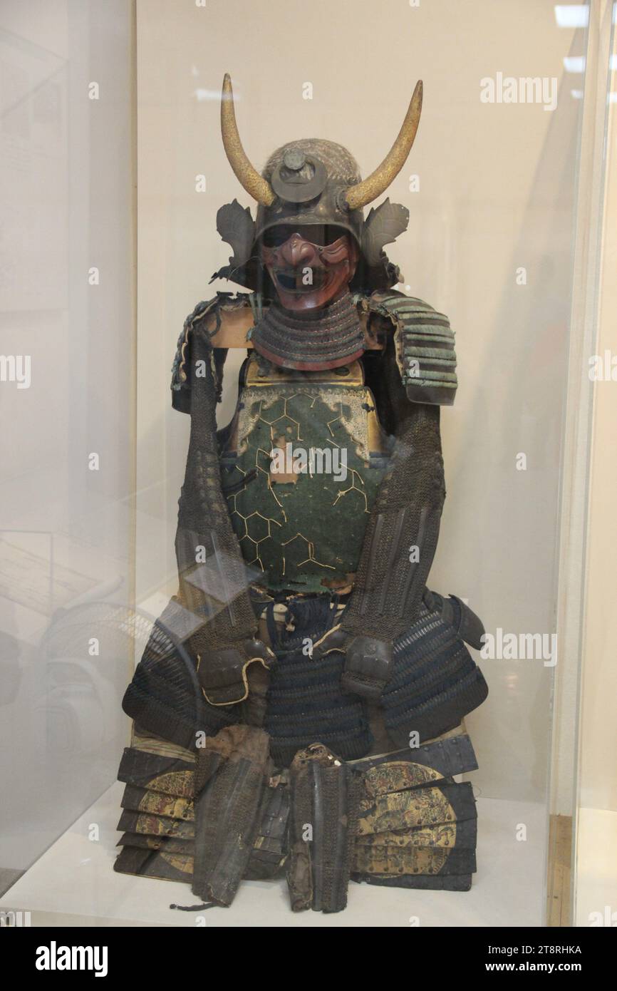 Samurai Warrior Armor, Chiba City Folk Museum, built in ancient style ...