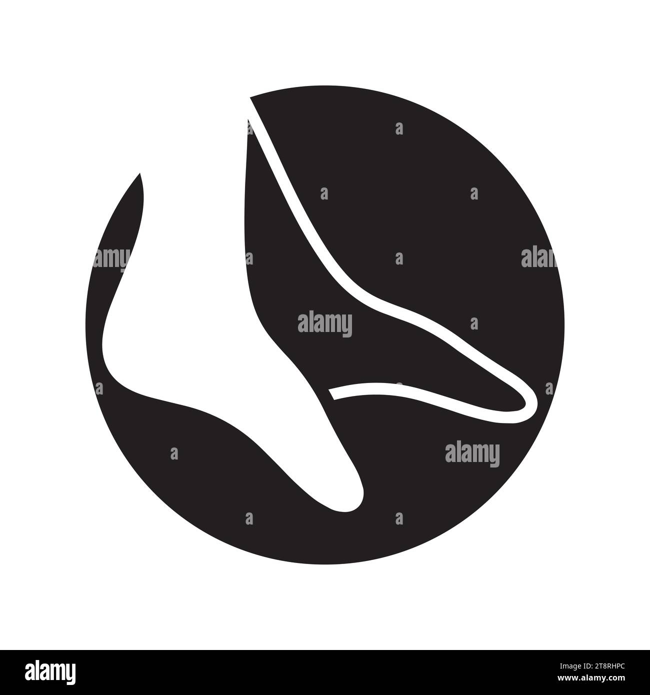 Foot and care icon logo template Foot and ankle healthcare Stock Vector ...