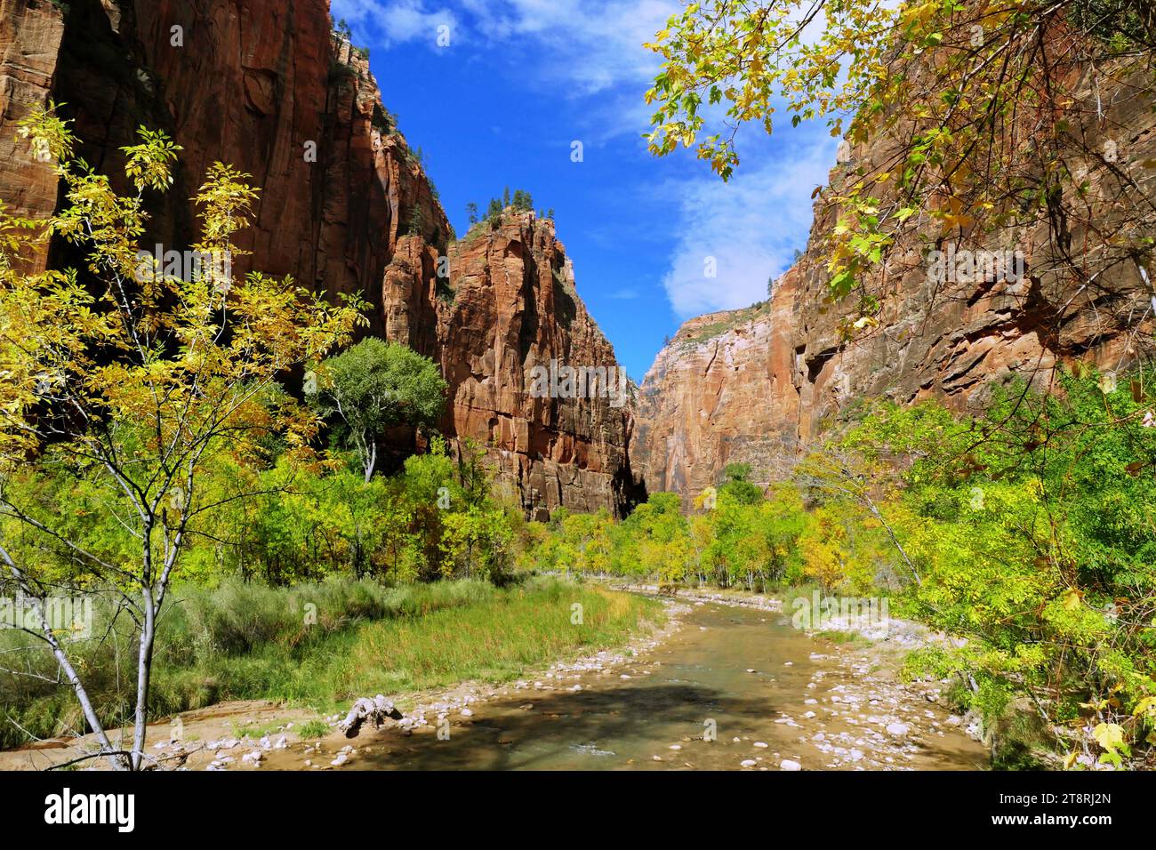 Virgin River Zion NP, Zion National Park is a southwest Utah nature ...