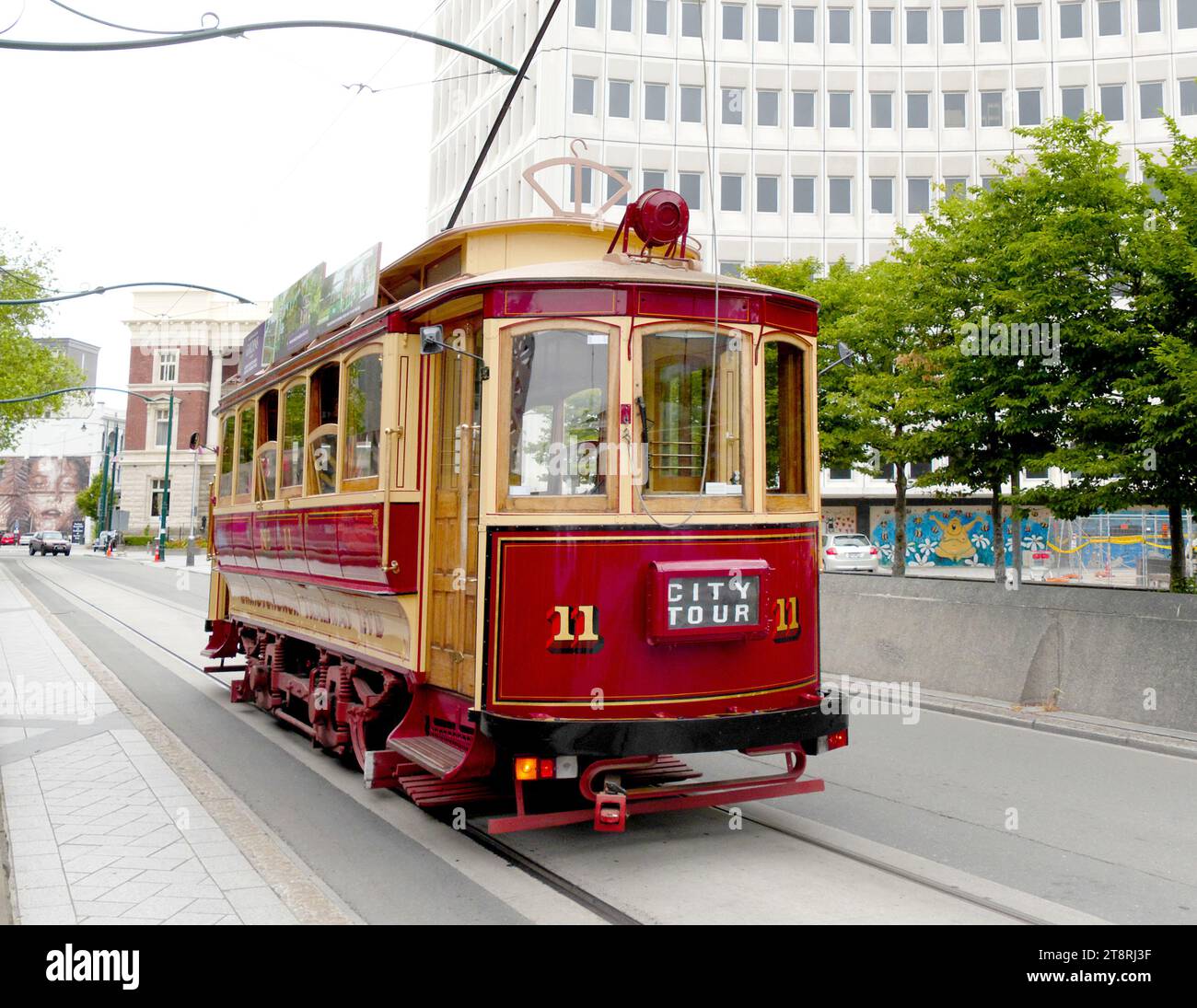 Tram 11: 'The Boxcar' Christchurch, New Zealand, Tram 11: 'The Boxcar ...