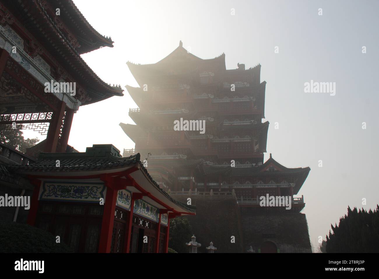 Tengwangge (Prince of Teng Pavilion), Nanchang, Jiangxi, China Stock ...