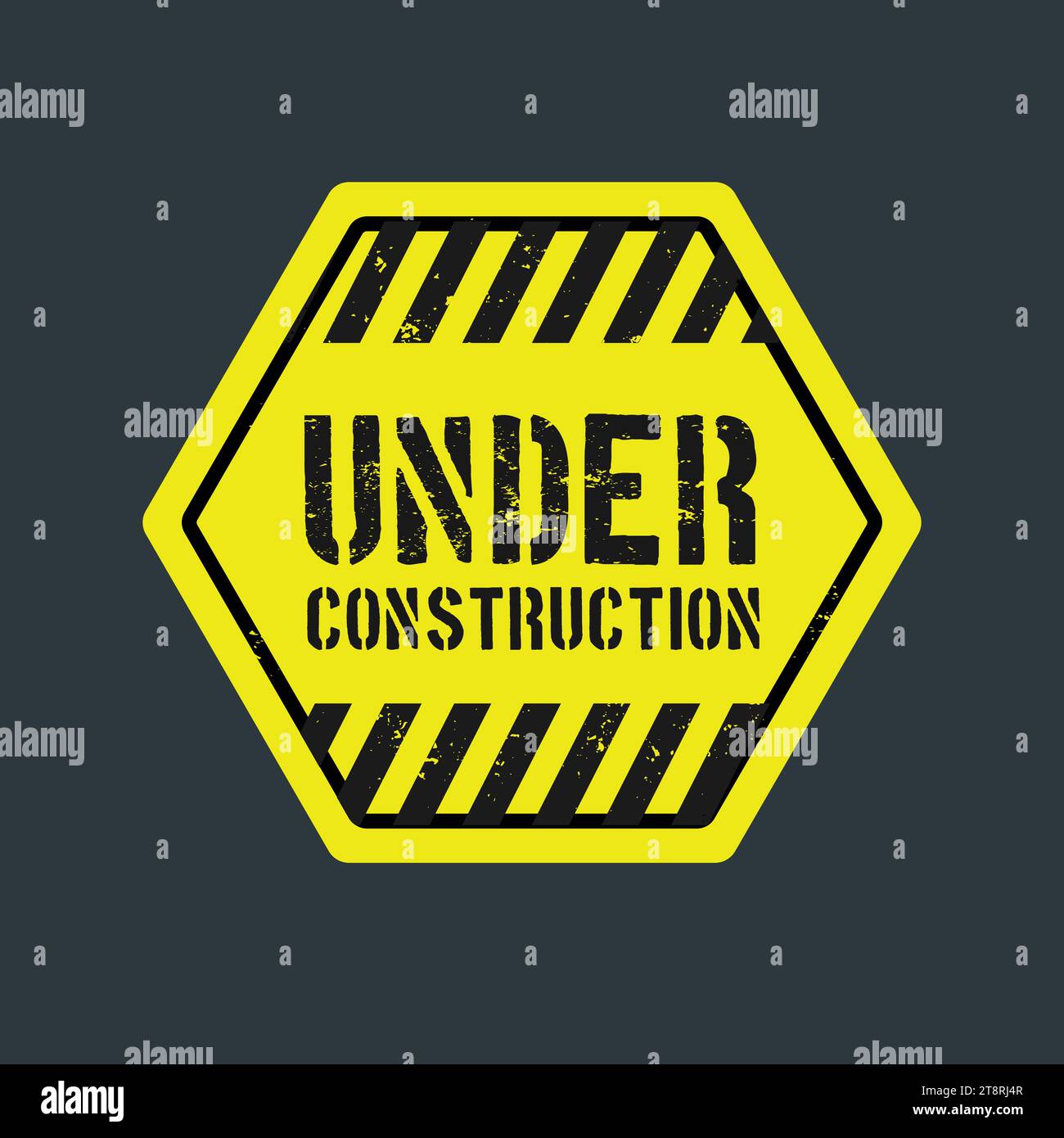 Safety equipment sign construction Stock Vector Images - Alamy