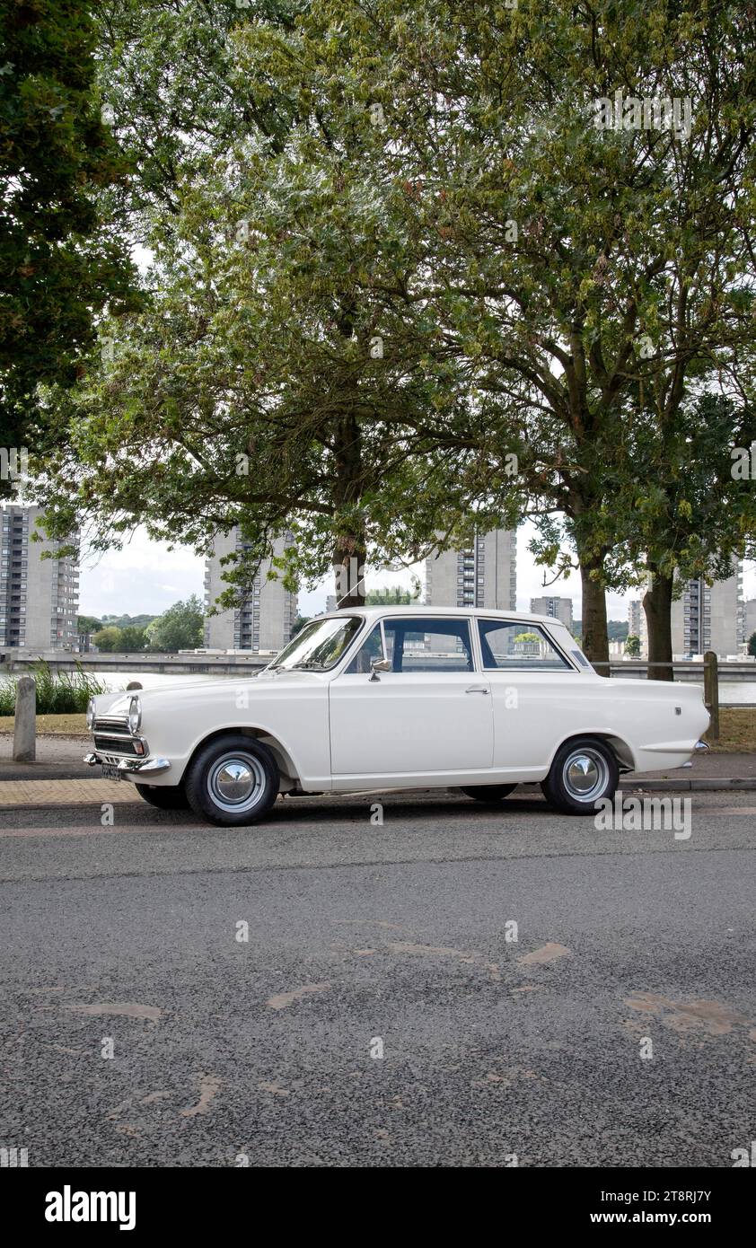 Mk1 Ford Cortina GT classic 1960s British/European classic car Stock Photo - Alamy