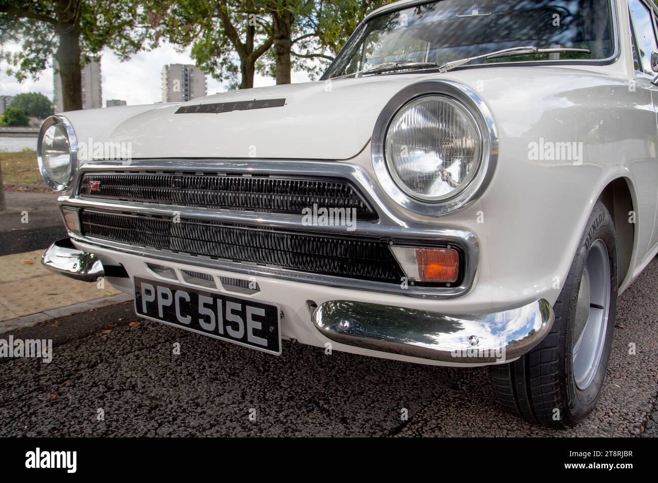 Mk1 Ford Cortina GT classic 1960s British/European classic car Stock Photo - Alamy