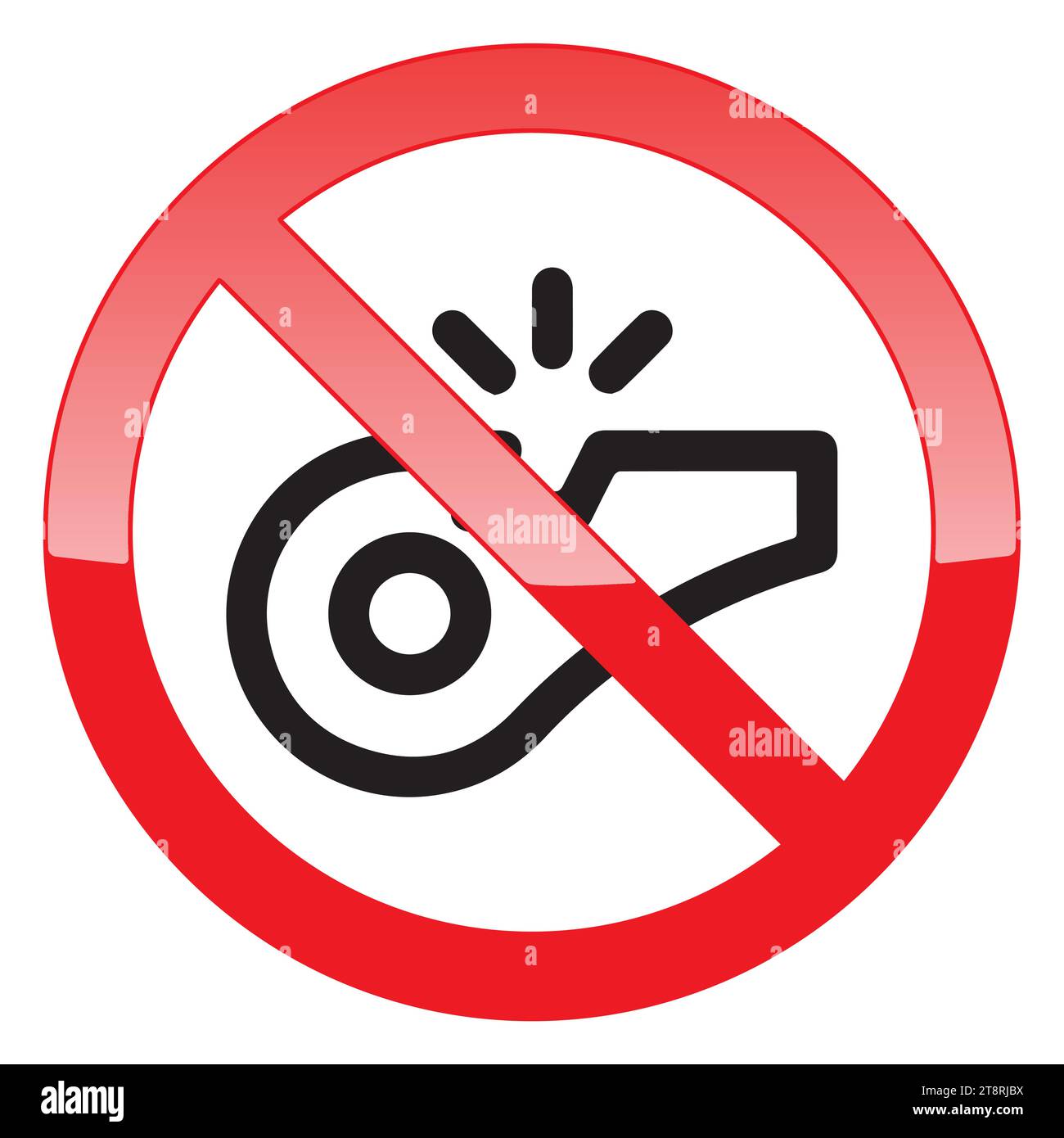 No red round flat Stock Vector Images - Alamy