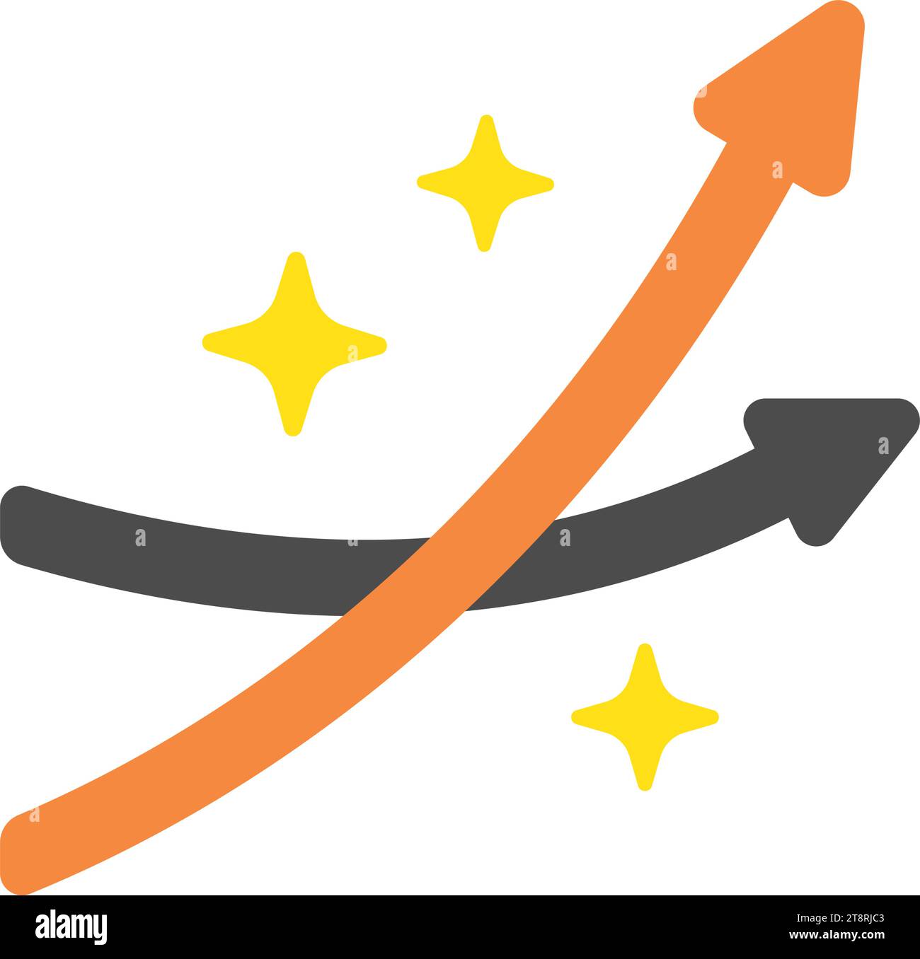 Golden cross vector icon illustration Stock Vector Image & Art - Alamy