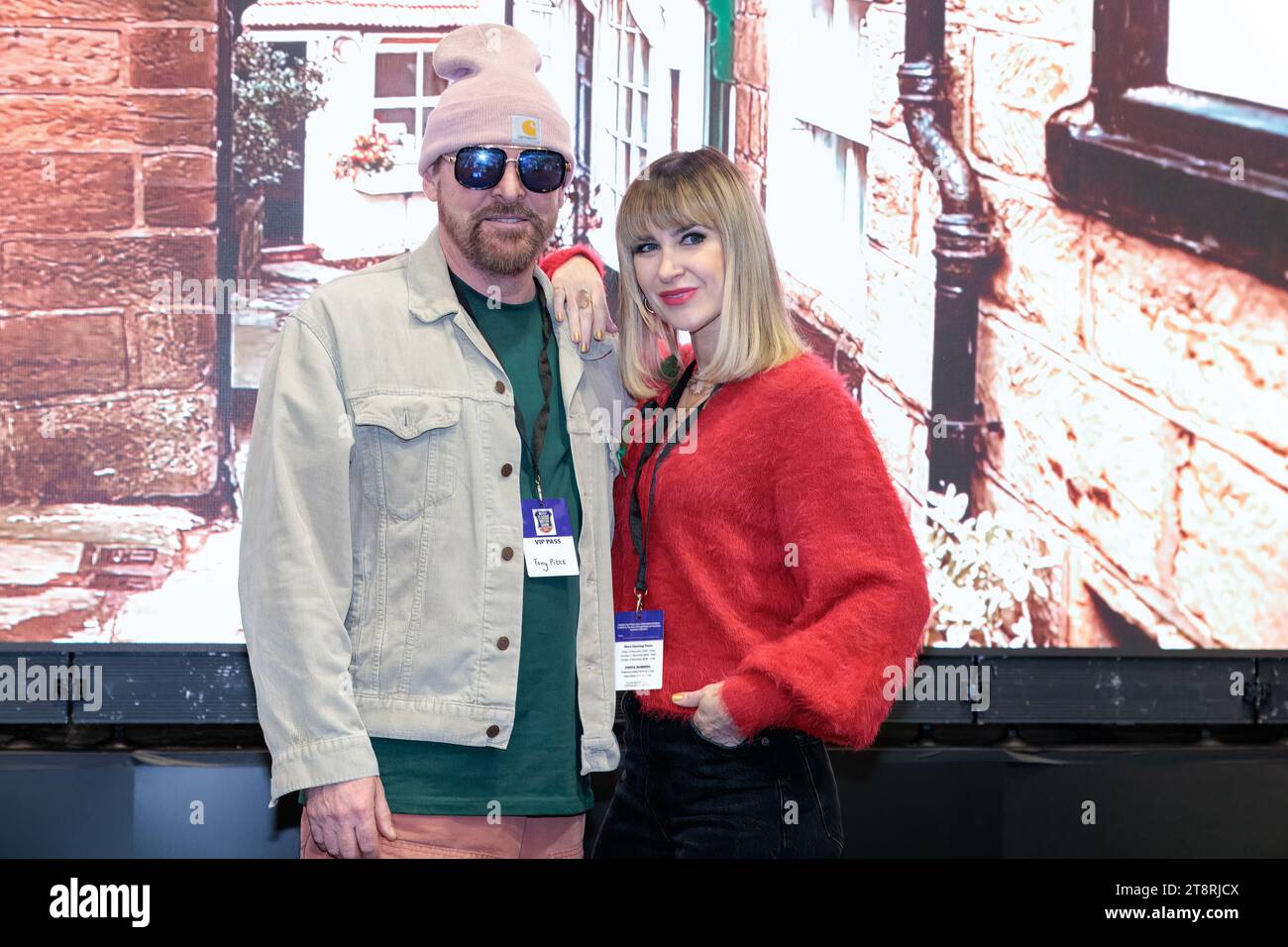 The famous Tony Pitts and Katherine Kelly, attending the Classic Motor ...