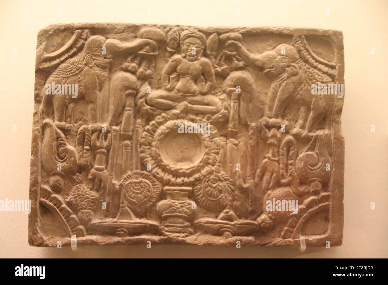 Dvaravati Art: Ritual Tablet, National Museum of Thailand, Bangkok ...