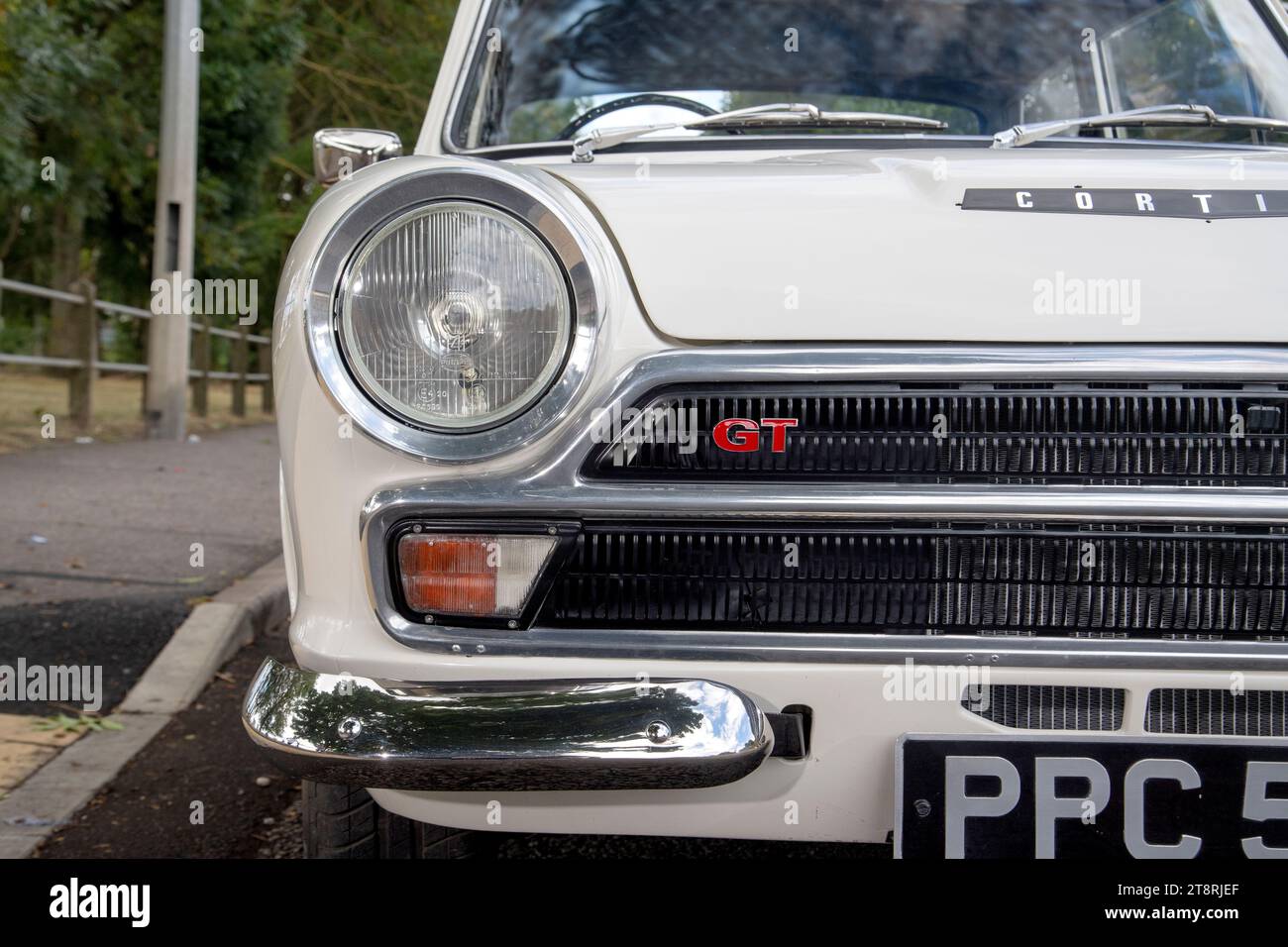Mk1 Ford Cortina GT classic 1960s British/European classic car Stock Photo - Alamy