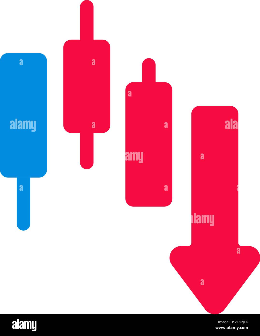 Stock price decline vector icon illustration Stock Vector Image & Art - Alamy