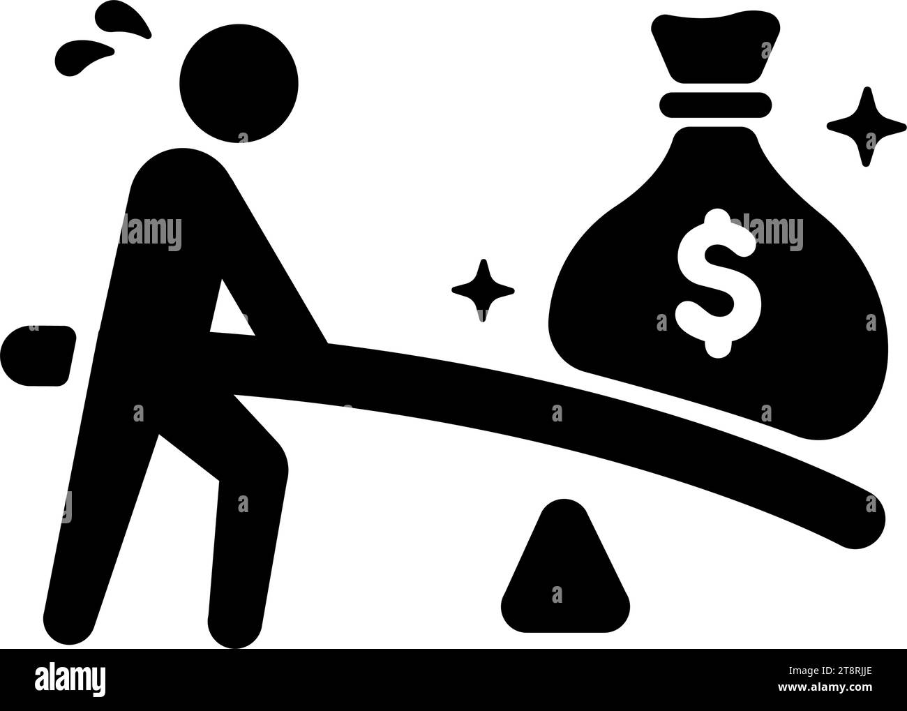 Leverage investment vector icon illustration Stock Vector Image & Art ...