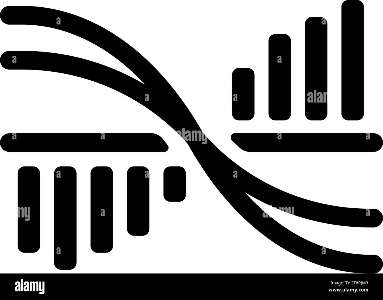 MACD (Moving Average Convergence Divergence) vector icon illustration ... MACD (Moving Average Convergence Divergence) vector icon illustration ...