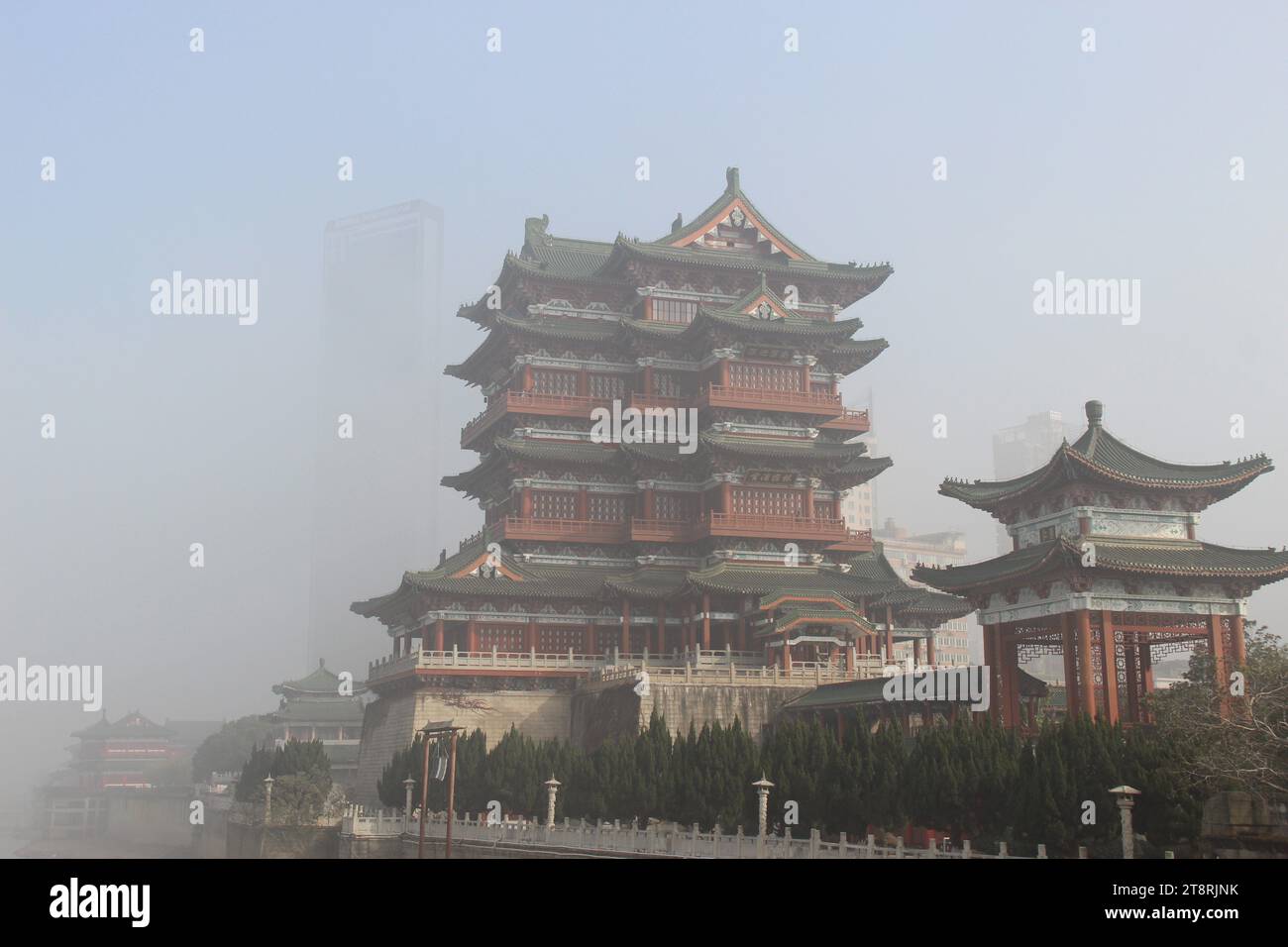 Tengwangge (Prince of Teng Pavilion), Nanchang, Jiangxi, China Stock ...
