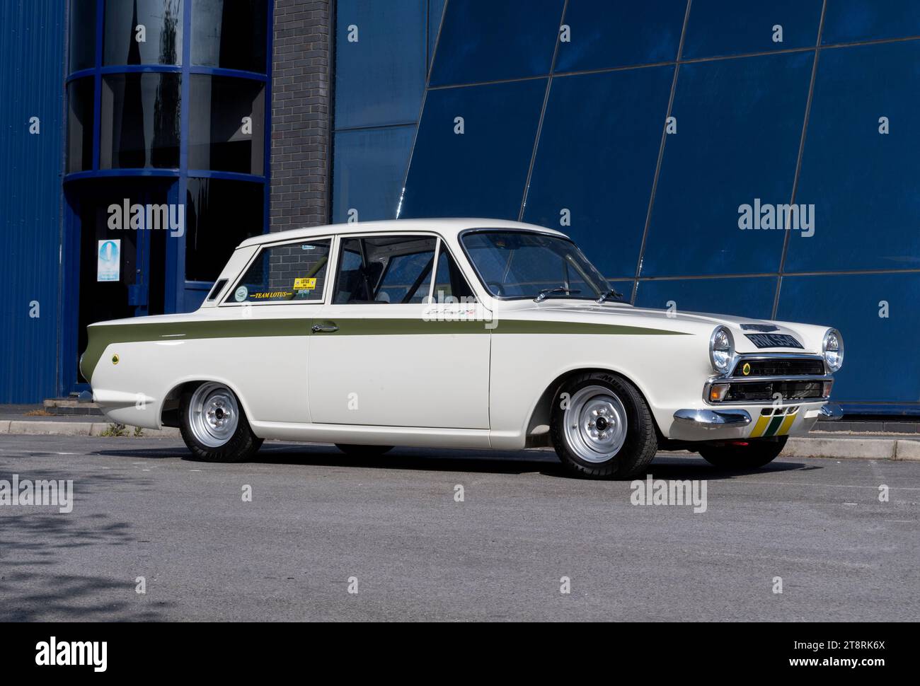 Mk1 Lotus Cortina 1960s sper saloon Stock Photo - Alamy