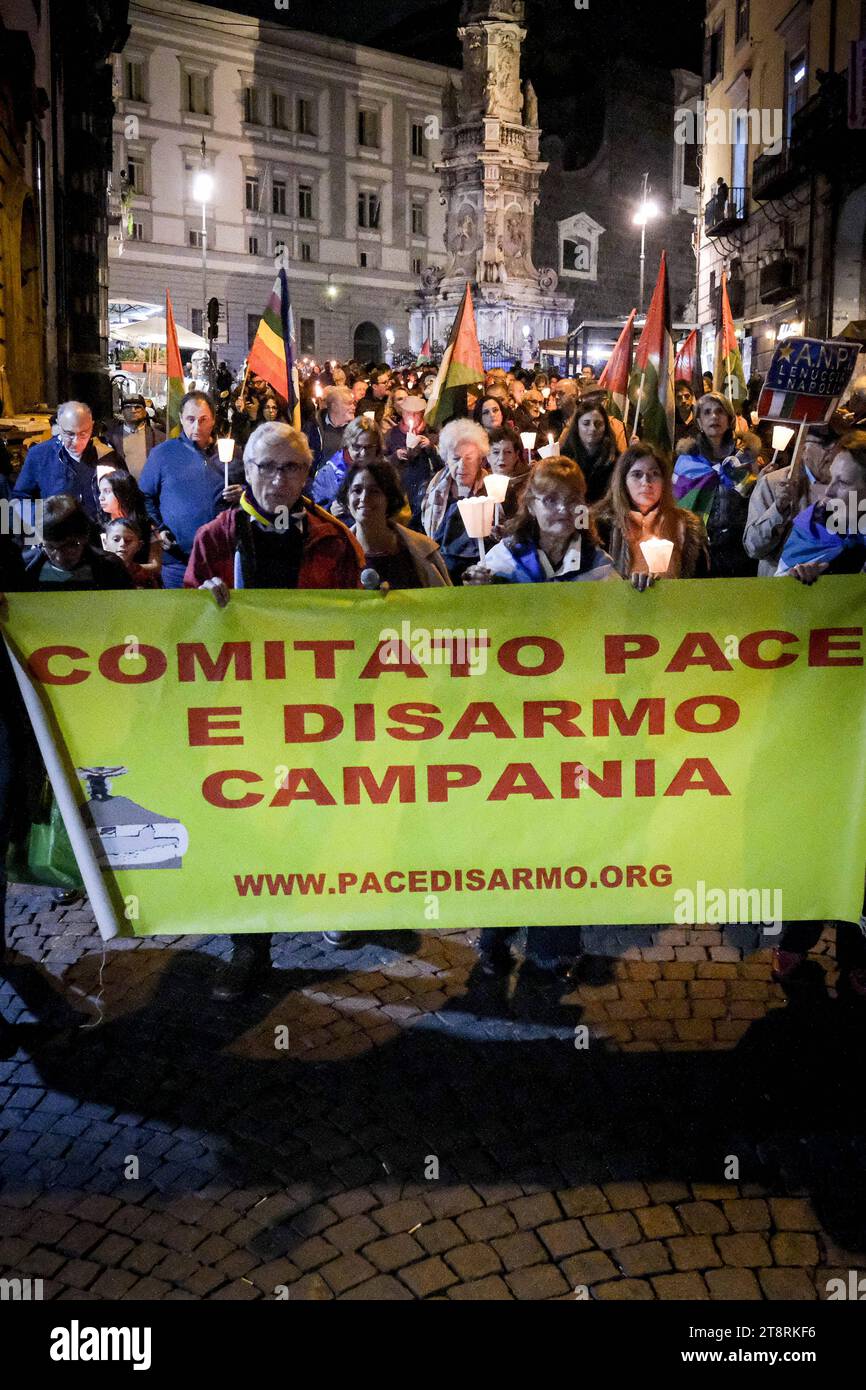 News - Peace and Disarmament, torchlight procession in Naples The Peace ...