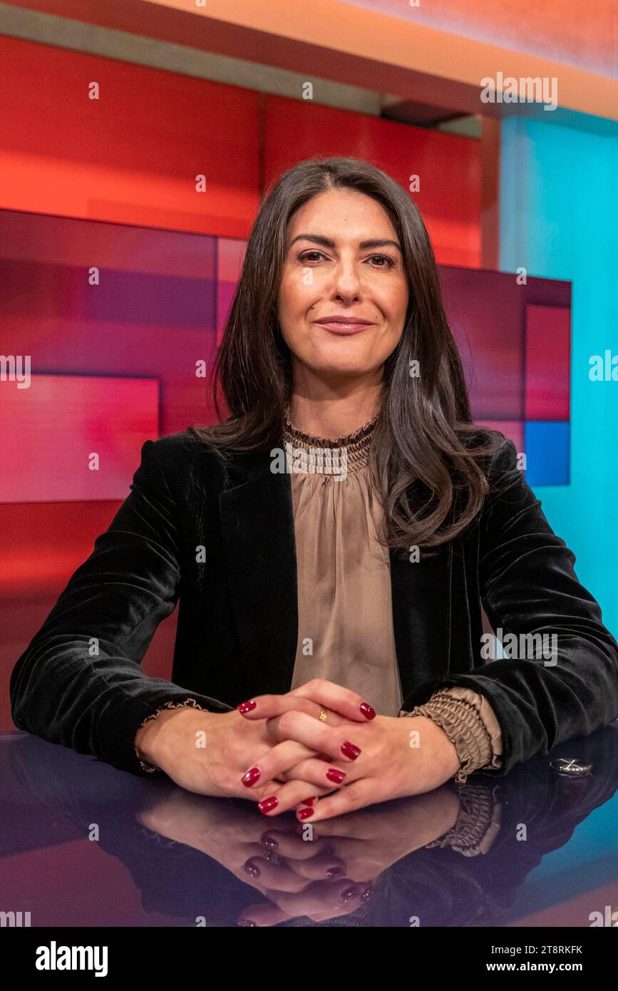 Serap GUELER, Güler CDU, Bundestagsabgeordnete, in der Talkshow Hart ...