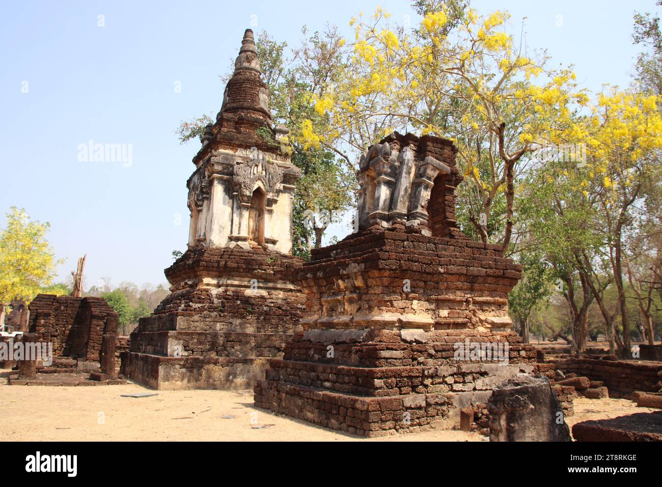 13th Century Thai City of Si Satchanalai- Wat Chedi Chet Thaeo, Second ...