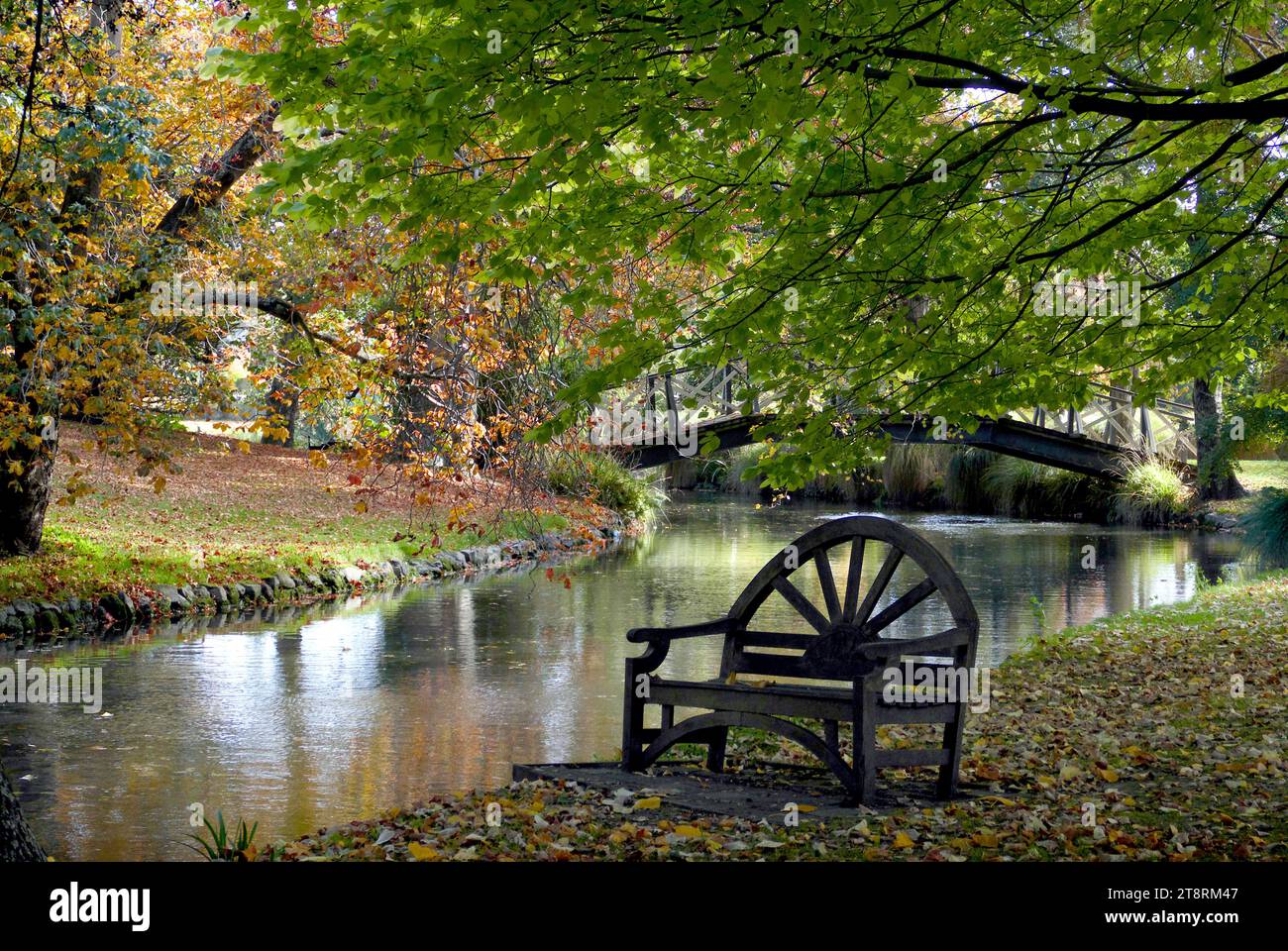 A riverside rest. Mona Vale. NZ, Mona Vale, with its homestead formerly ...