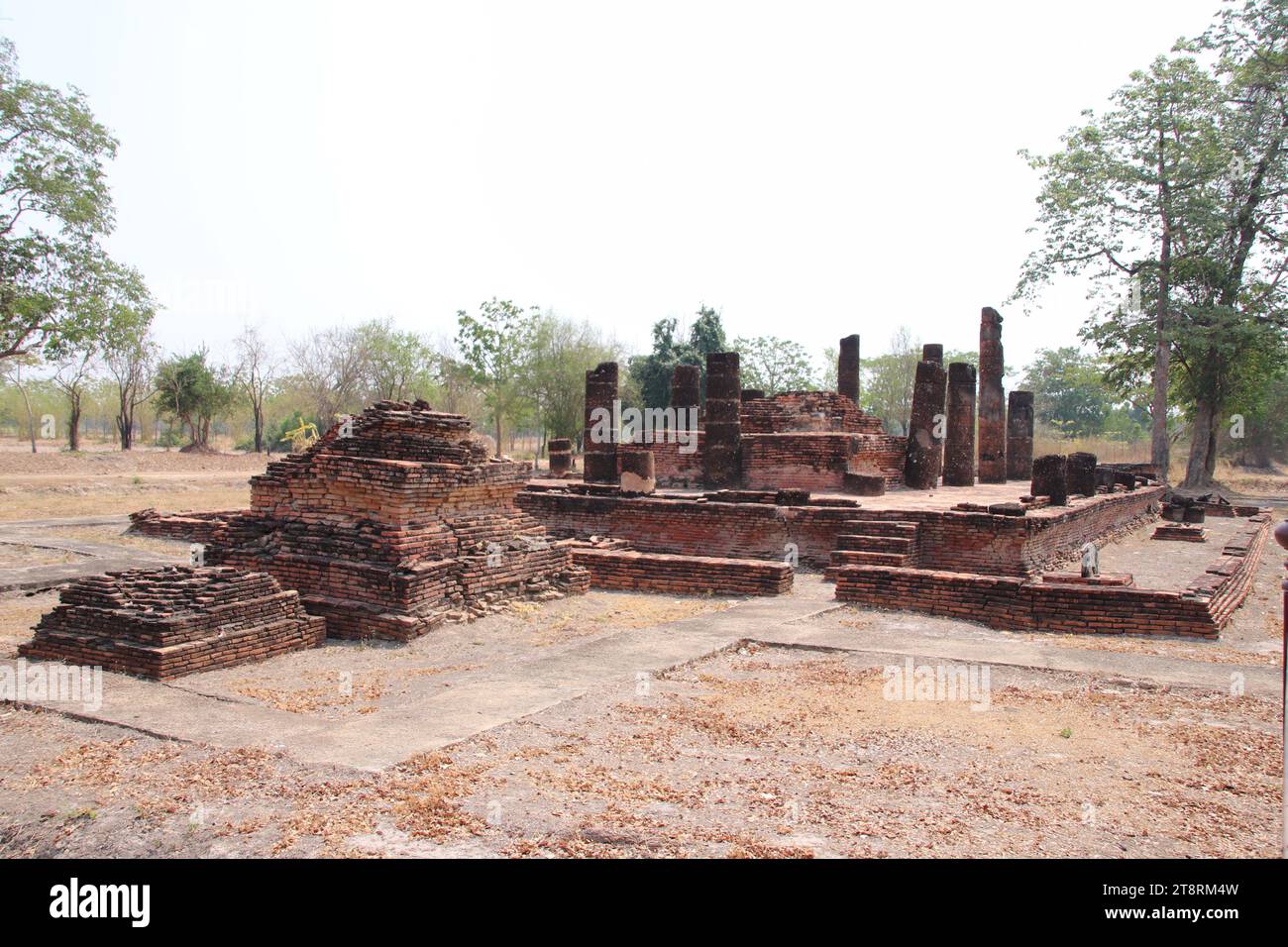13th Century Thai City of Sukhothai: Wat Chang Lom, Sukhothai, Thailand ...
